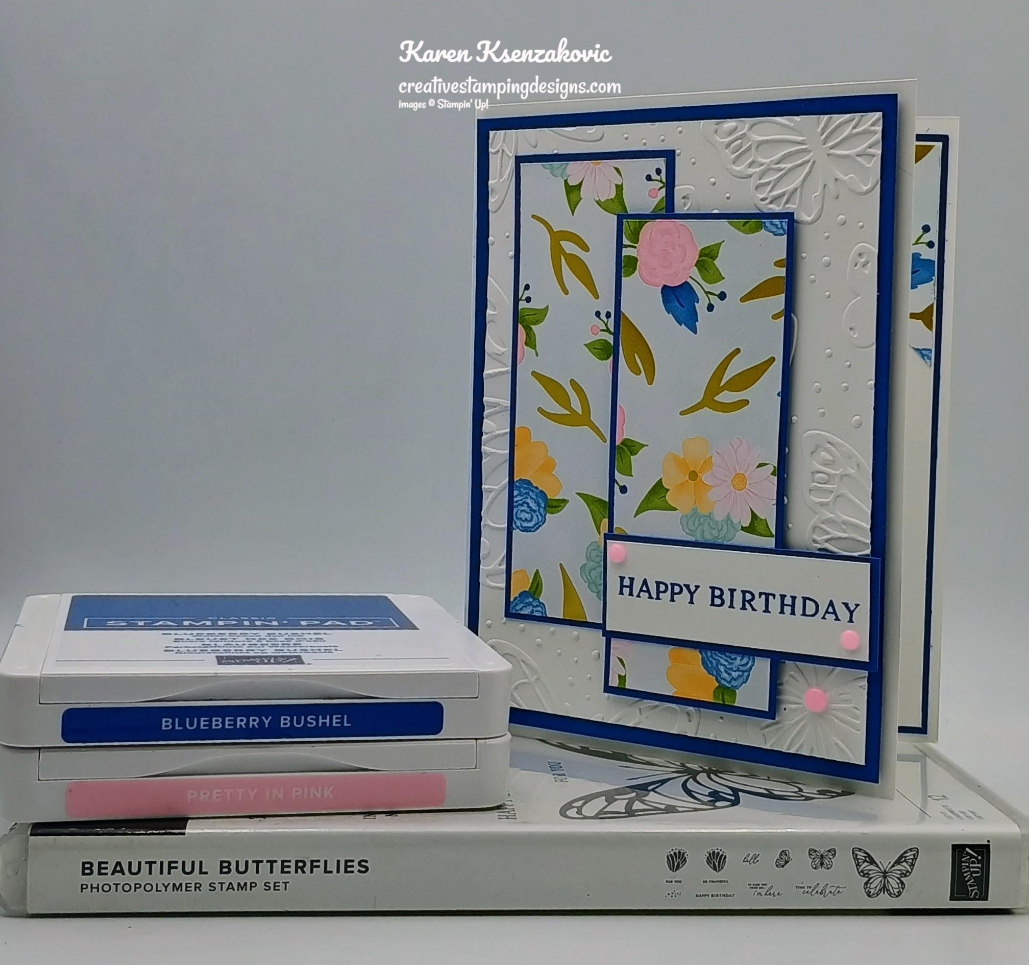 Stampin’ Up! Beautiful Butterflies Birthday | Creative Stamping Designs