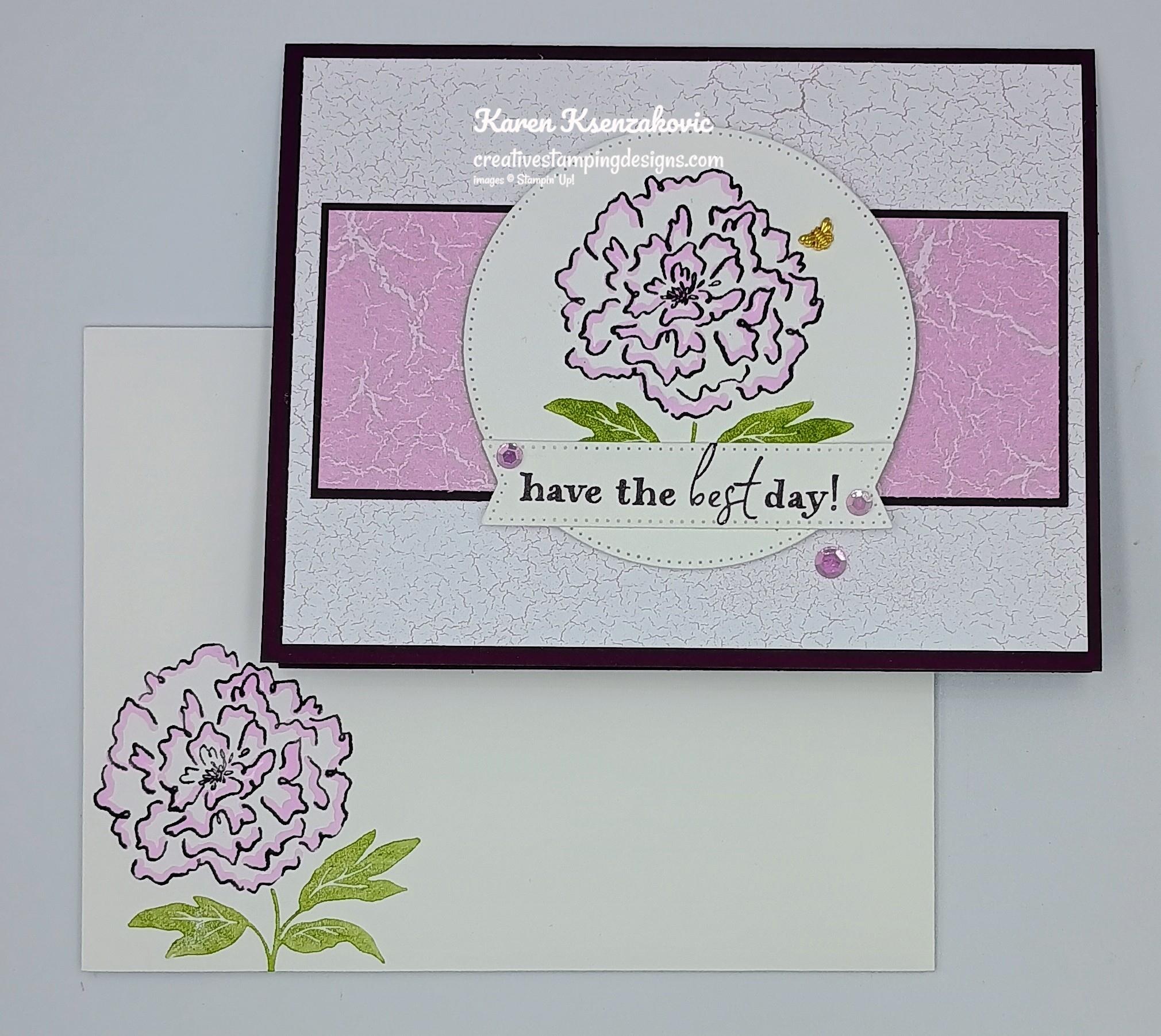 Creative Stamping Designs | Karen Ksenzakovic, Independent Stampin' Up ...