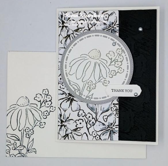 Stampin’ Up! Mixed Florals Black & White | Creative Stamping Designs
