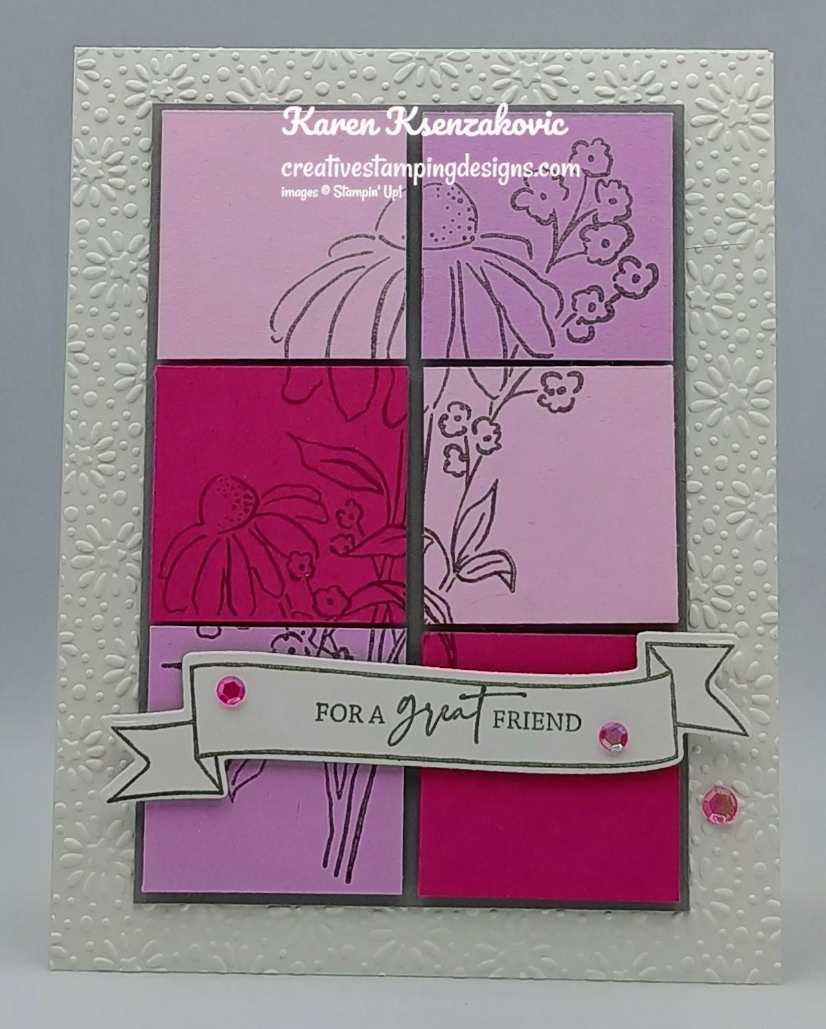 Stampin’ Up! Mixed Florals Labels | Creative Stamping Designs