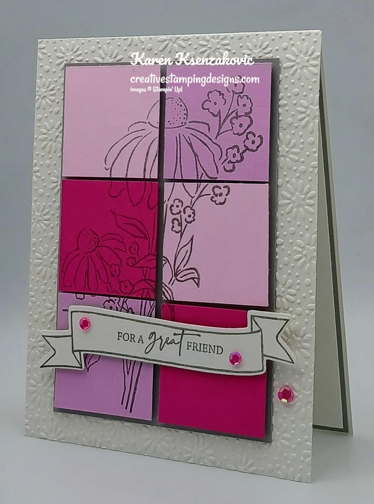 Stampin’ Up! Mixed Florals Labels | Creative Stamping Designs