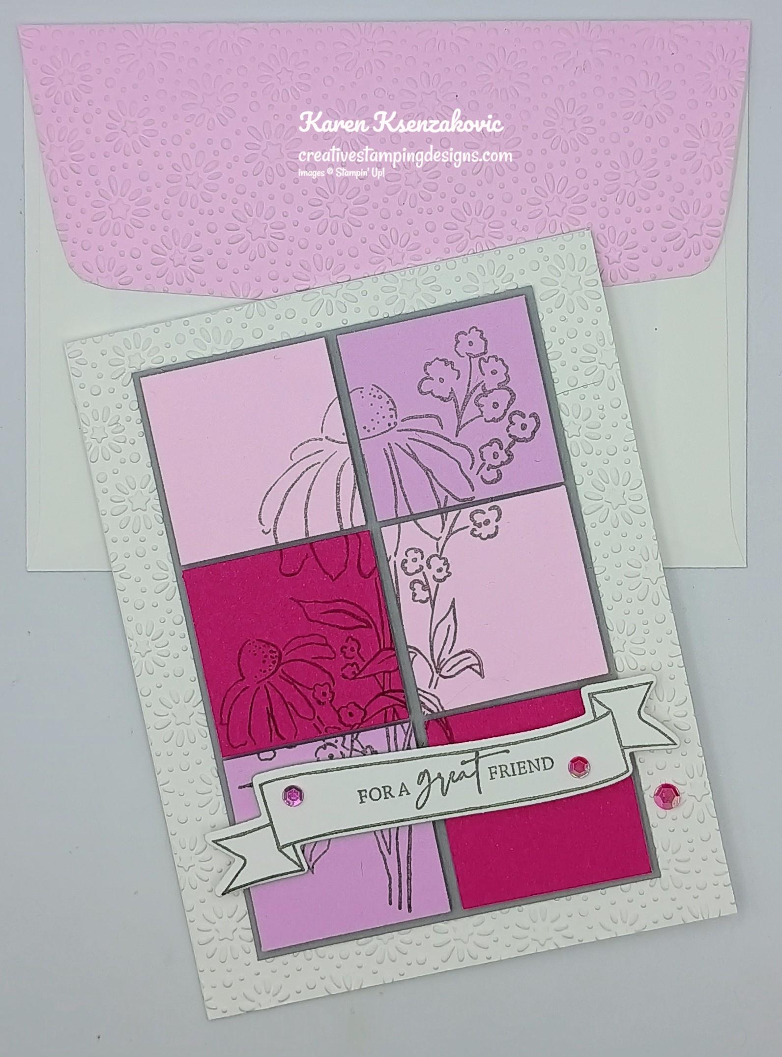 Stampin’ Up! Mixed Florals Labels | Creative Stamping Designs