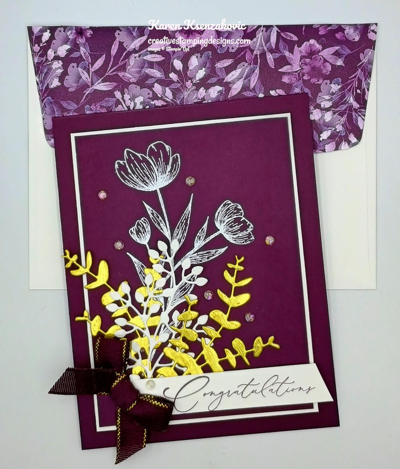 Stampin’ Up! Spotlight on Nature Wedding | Creative Stamping Designs
