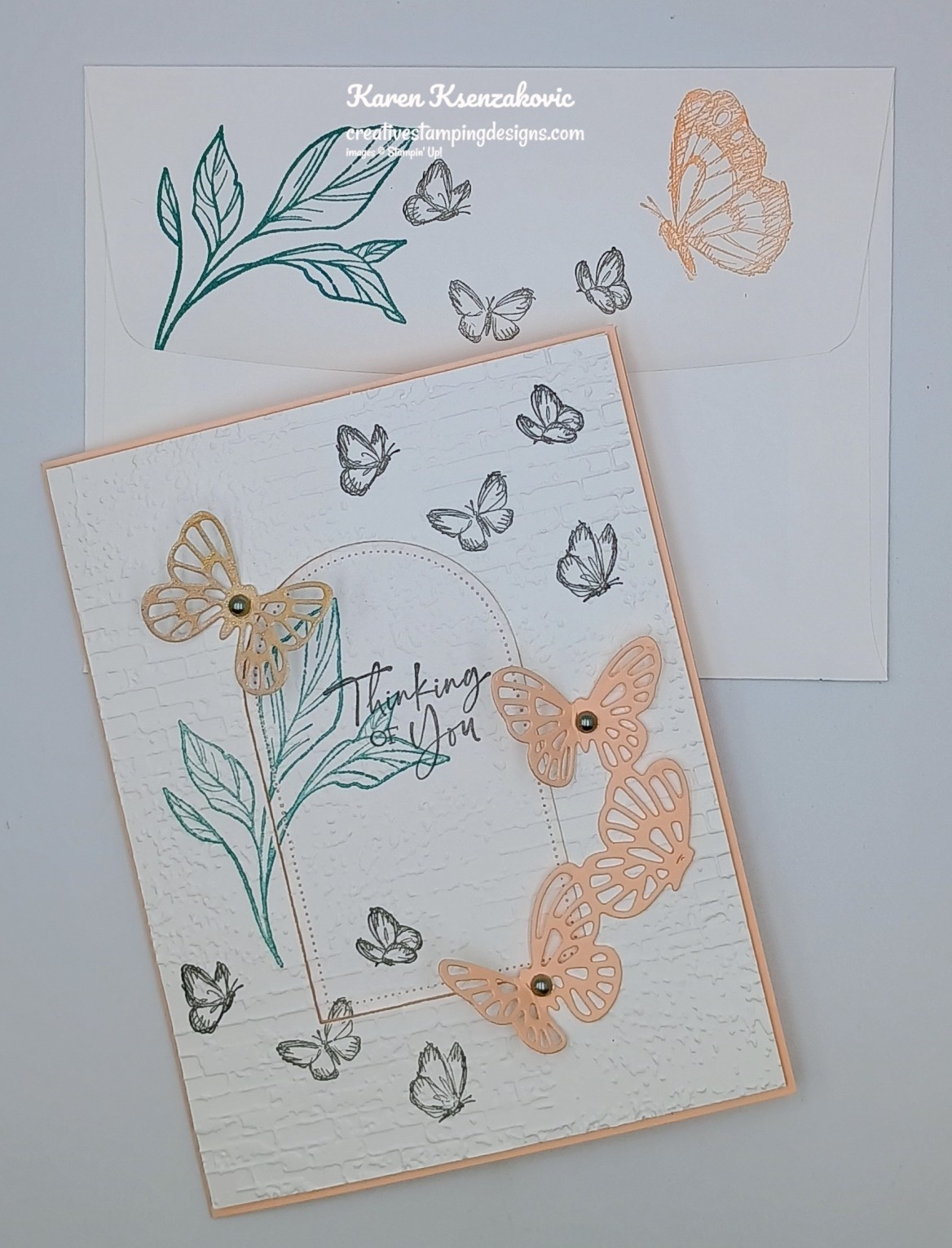 Stampin’ Up! Sketched Butterflies for The Happy Inkin’ Thursday Blog ...