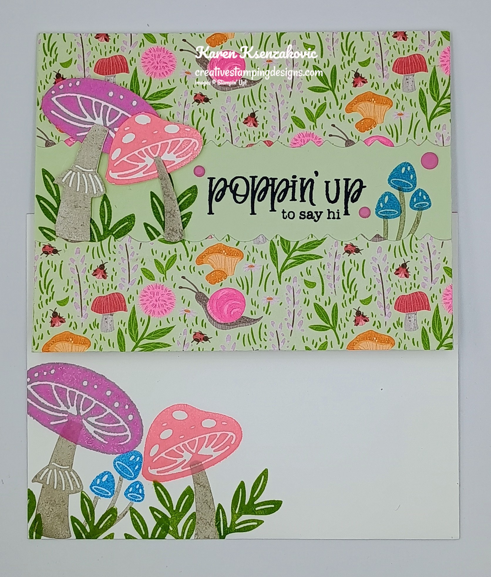 Stampin’ Up! Terrific Toadstool for The Happy Inkin’ Thursday Blog Hop ...