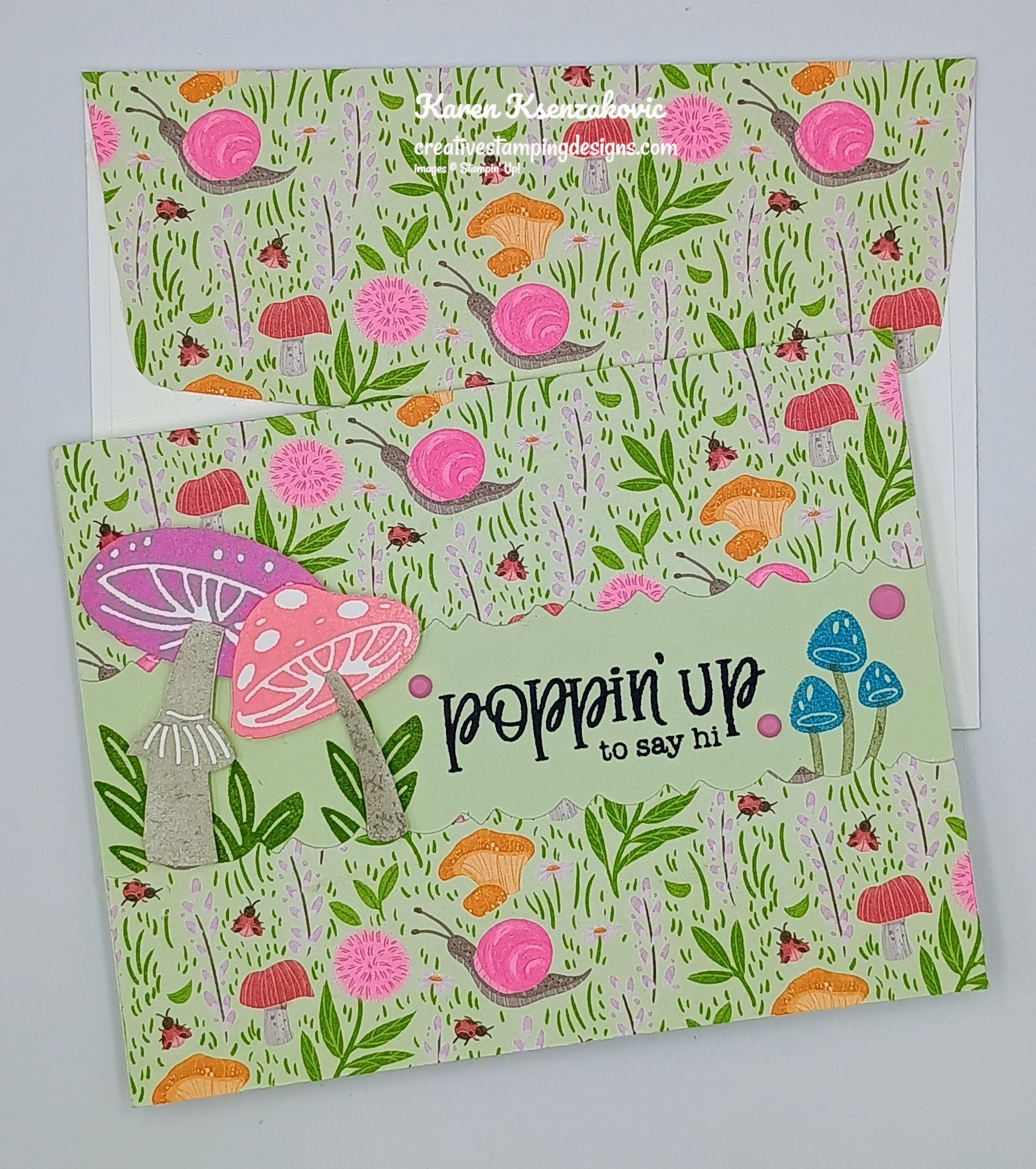 Stampin’ Up! Terrific Toadstool for The Happy Inkin’ Thursday Blog Hop ...