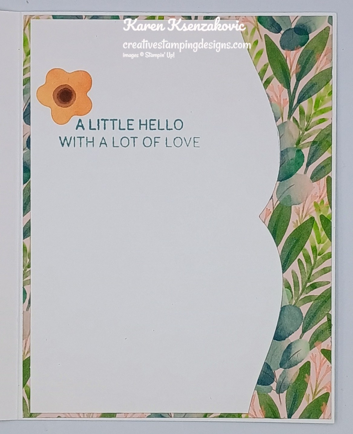 Stampin’ Up! Fancy Borders for Fun Fold Friday | Creative Stamping Designs