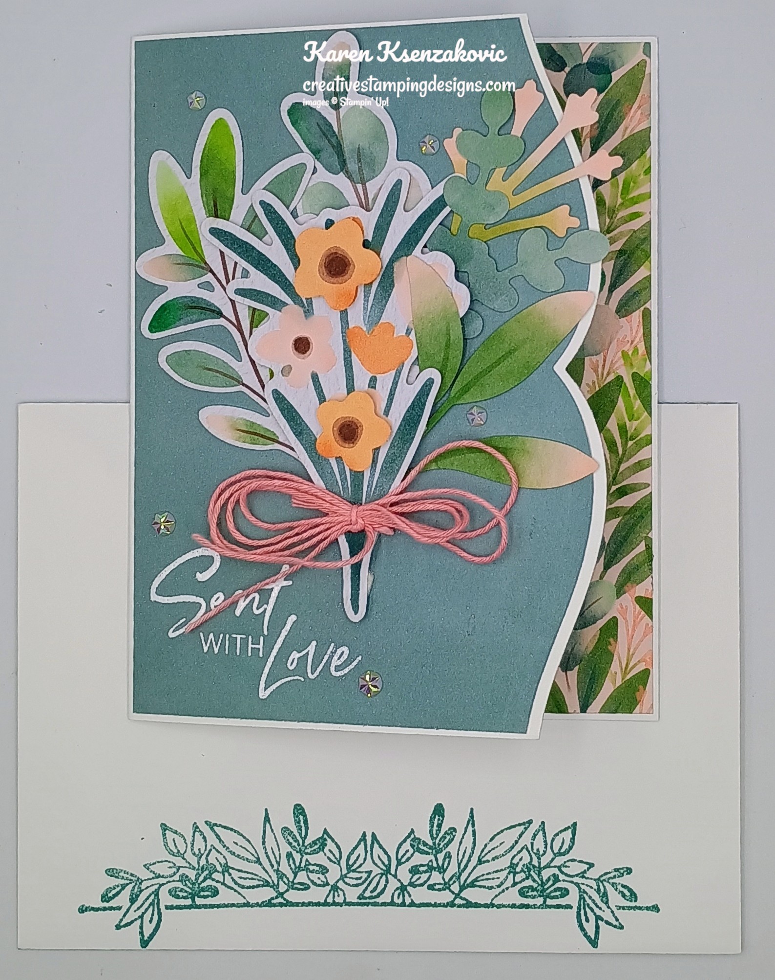 Stampin’ Up! Fancy Borders for Fun Fold Friday | Creative Stamping Designs