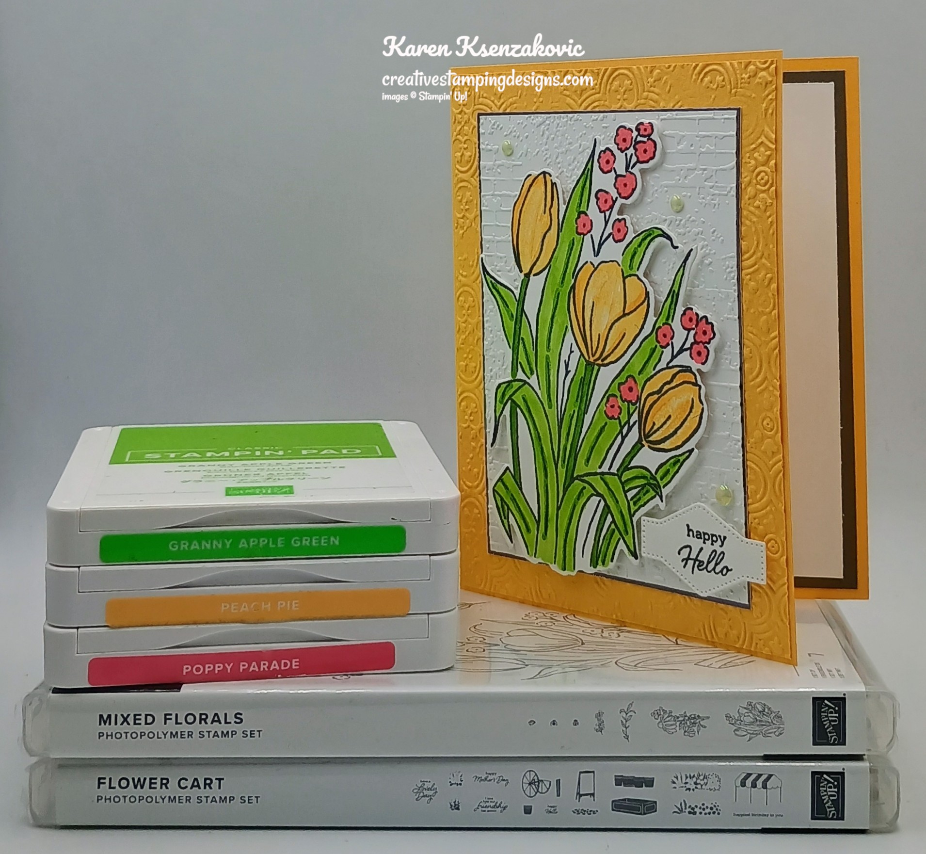Stampin’ Up! Mixed Florals for Amy’s Inkin’ Krew Team Blog Hop ...