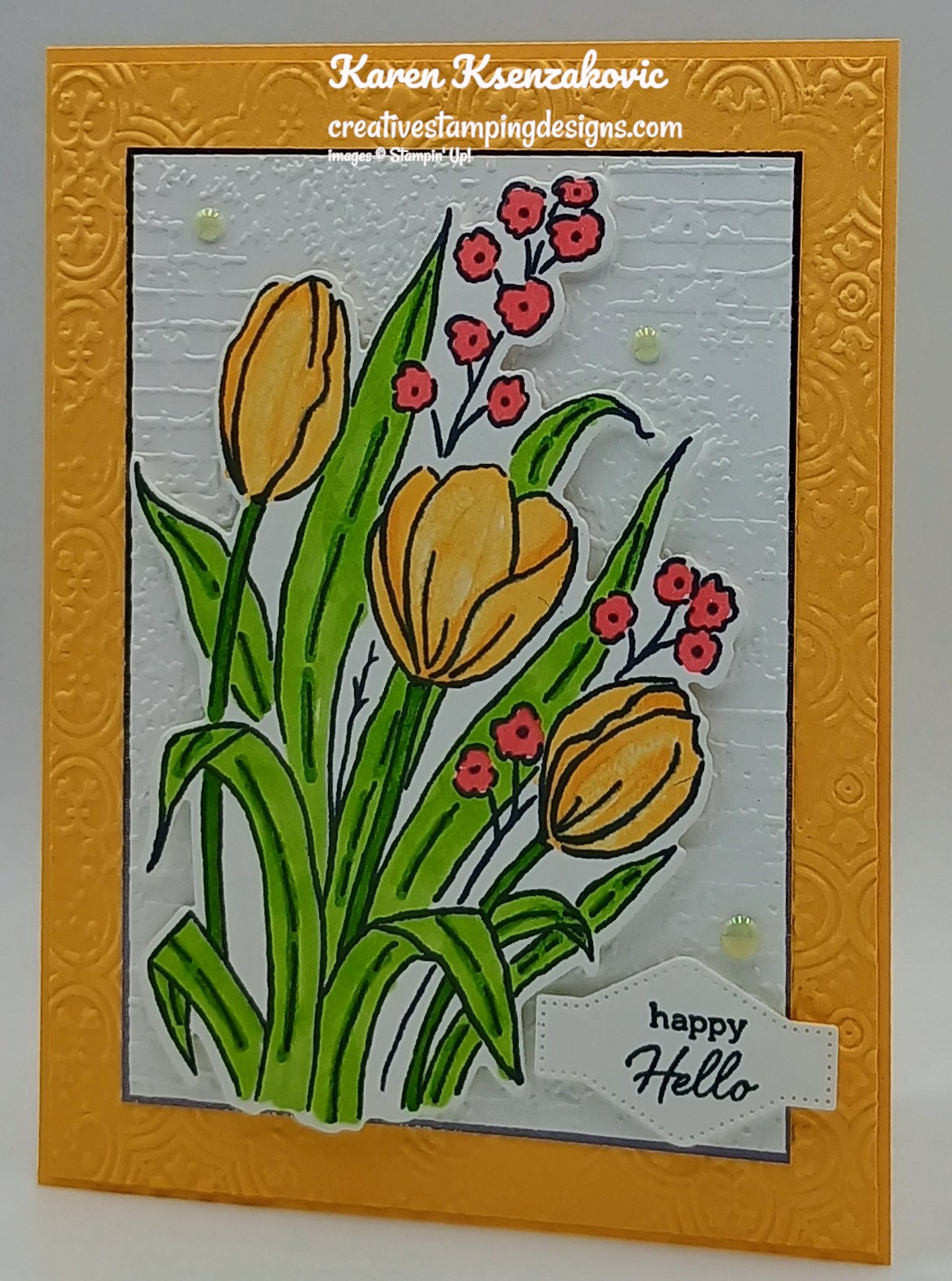 Stampin’ Up! Mixed Florals for Amy’s Inkin’ Krew Team Blog Hop ...