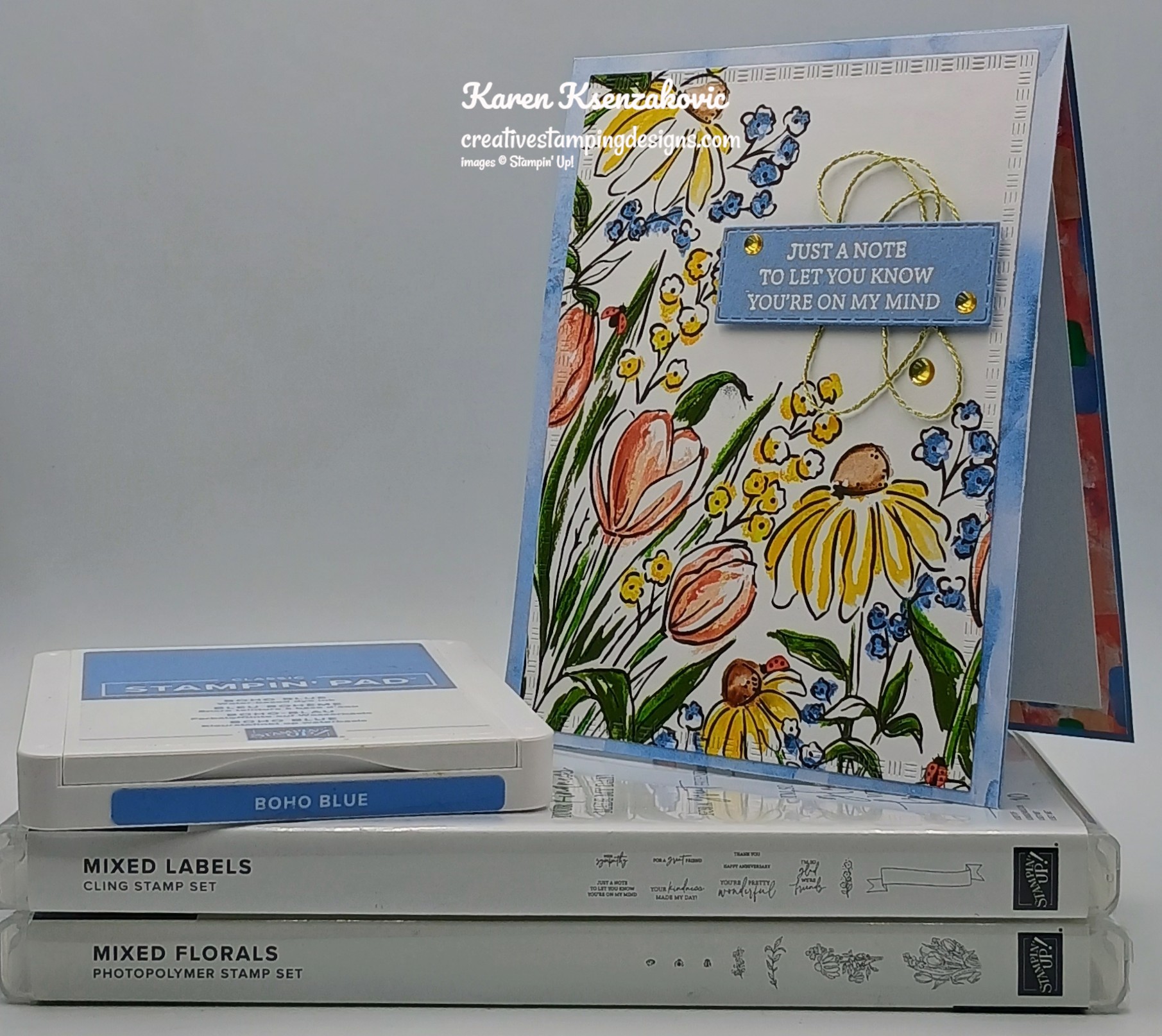 Stampin’ Up! Mixed Labels Florals | Creative Stamping Designs