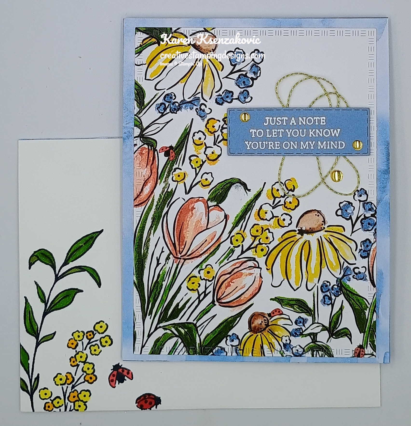 Stampin’ Up! Mixed Labels Florals | Creative Stamping Designs