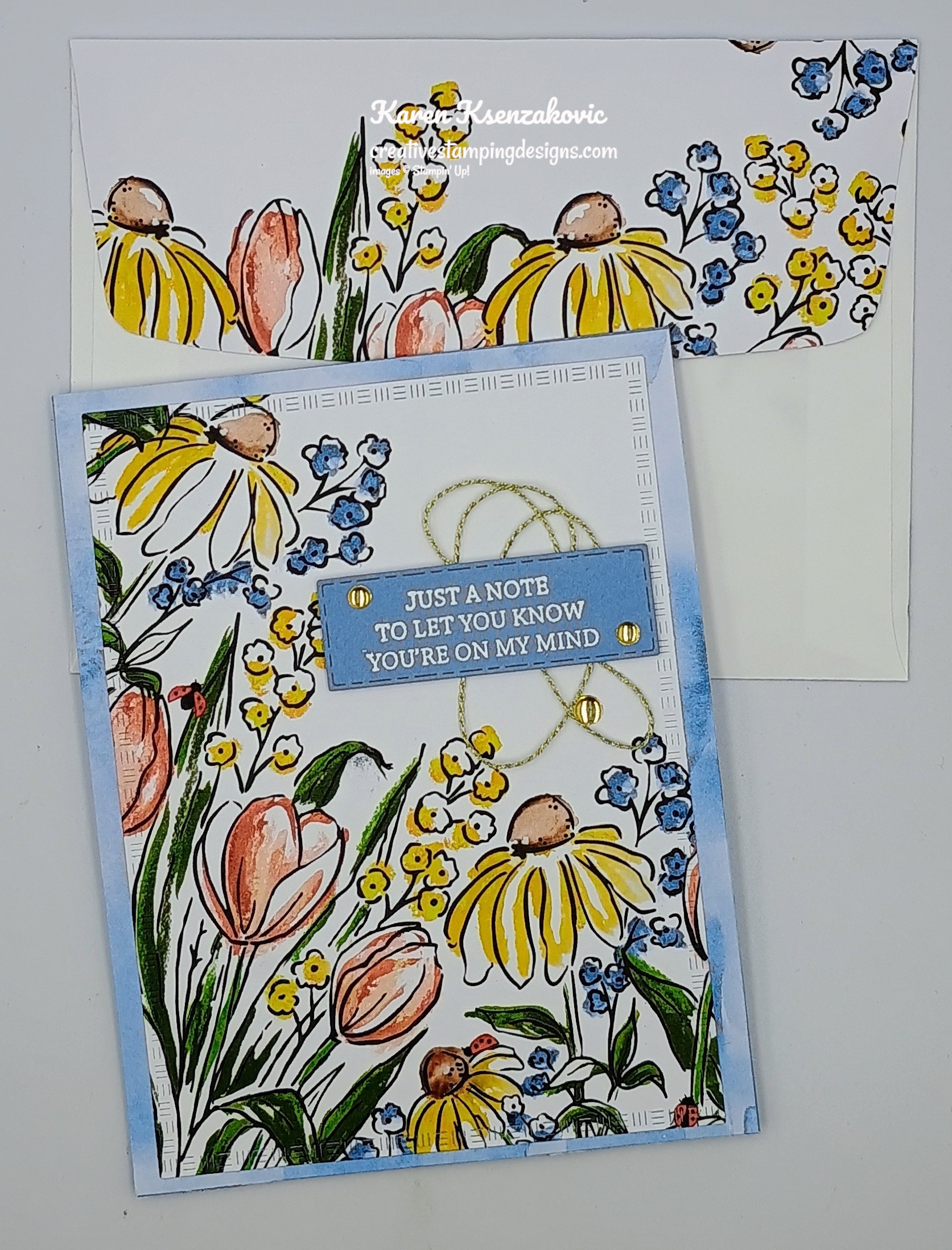 Stampin’ Up! Mixed Labels Florals | Creative Stamping Designs