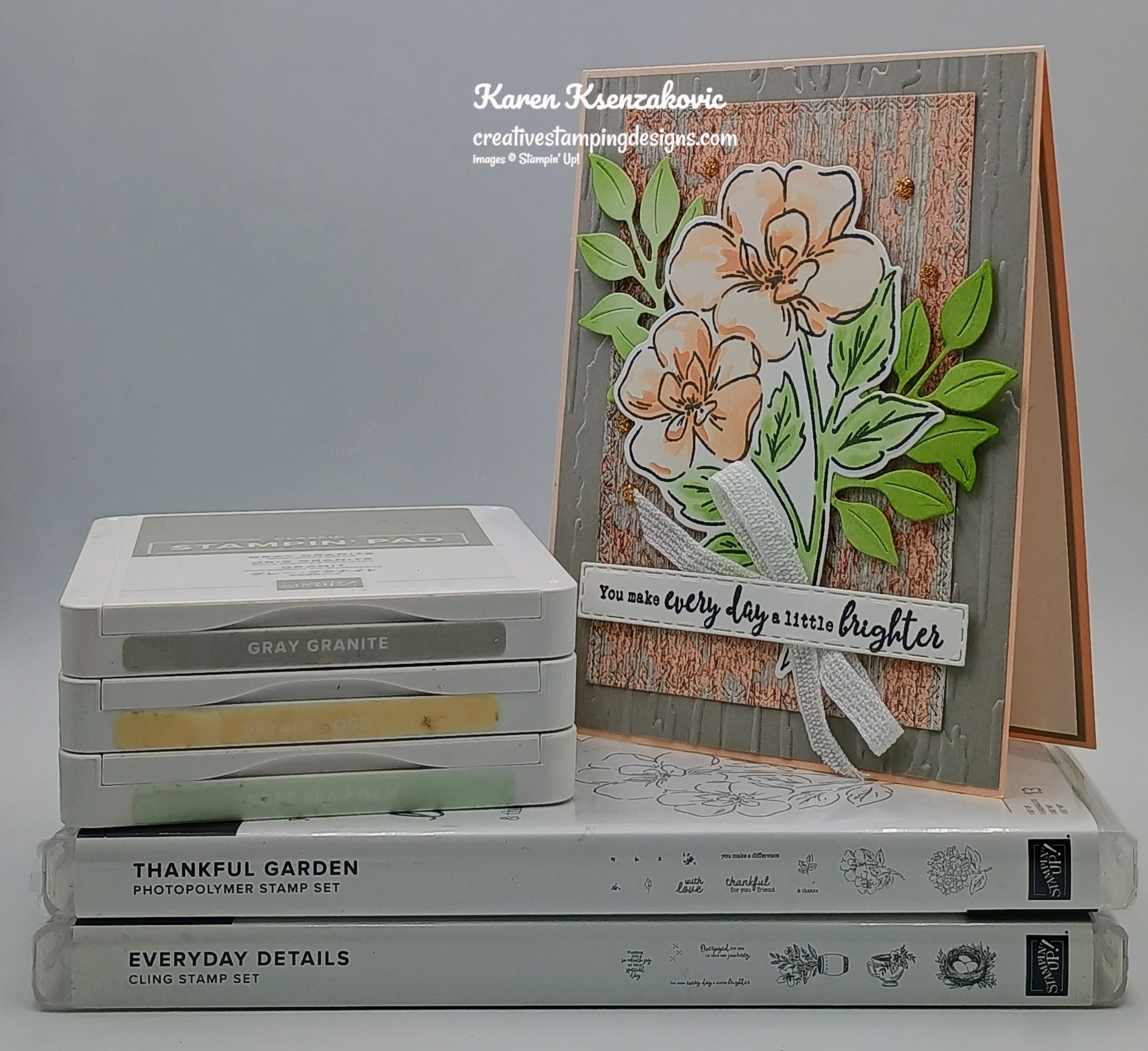 Stampin’ Up! Thankful Garden Details | Creative Stamping Designs