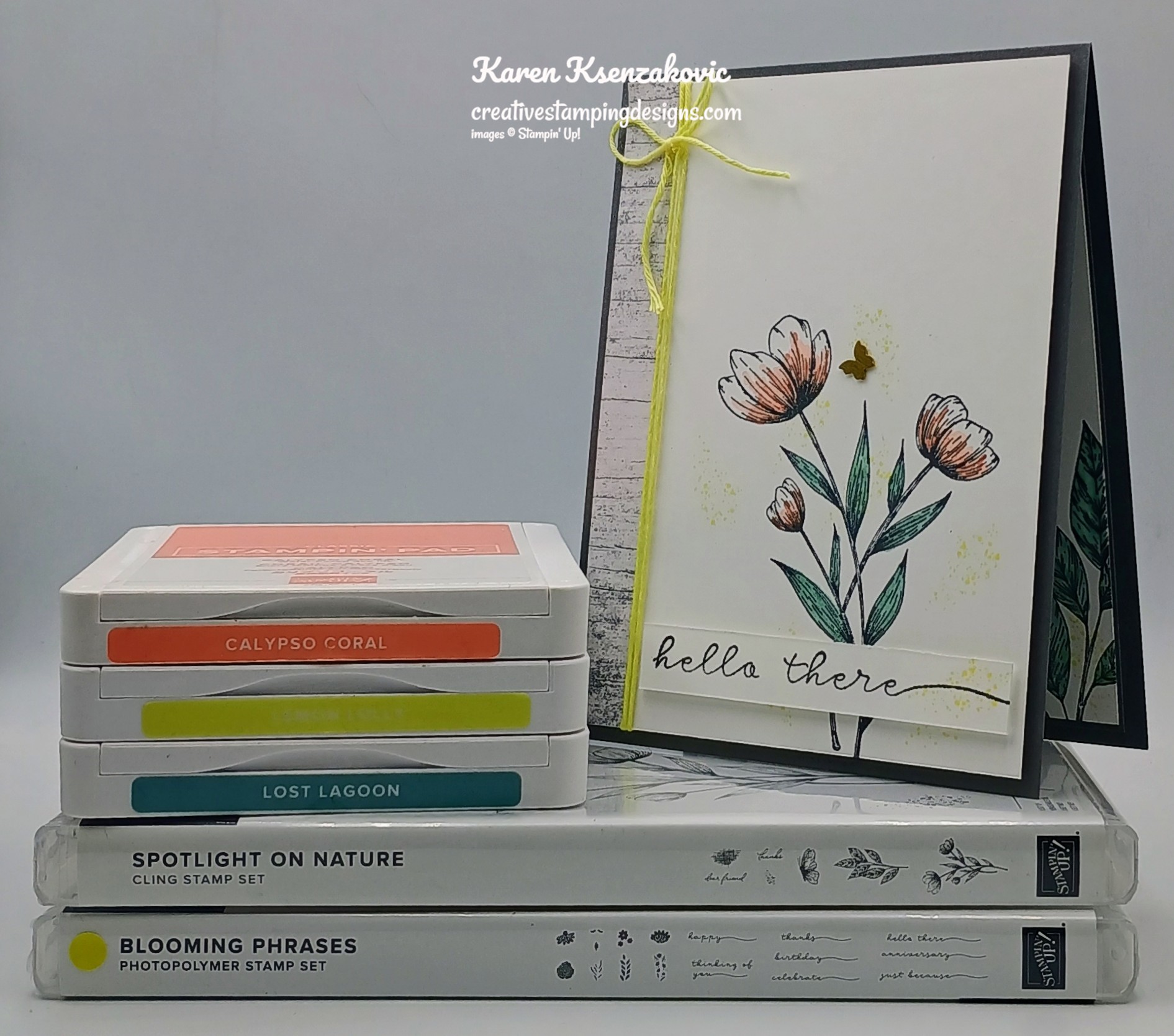 Stampin’ Up! Spotlight on Nature Hello There | Creative Stamping Designs
