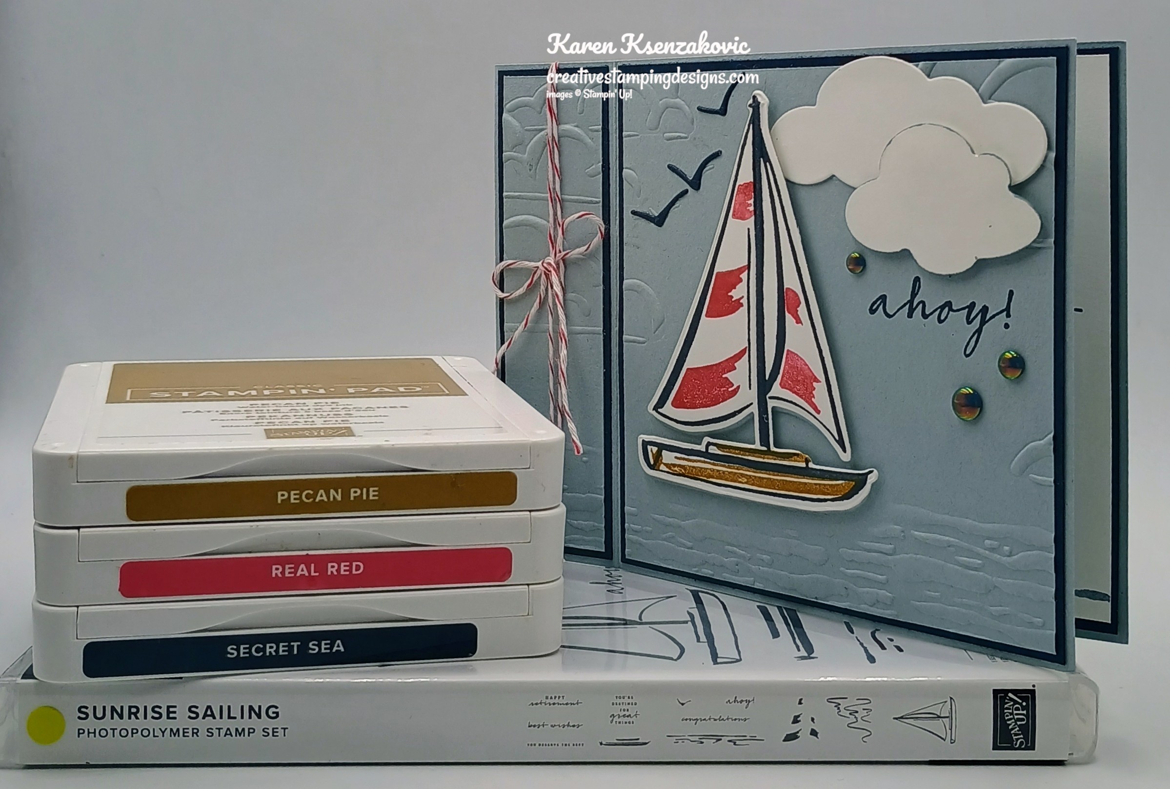 Stampin’ Up! sunrise Sailing for Fun Fold Friday | Creative Stamping ...