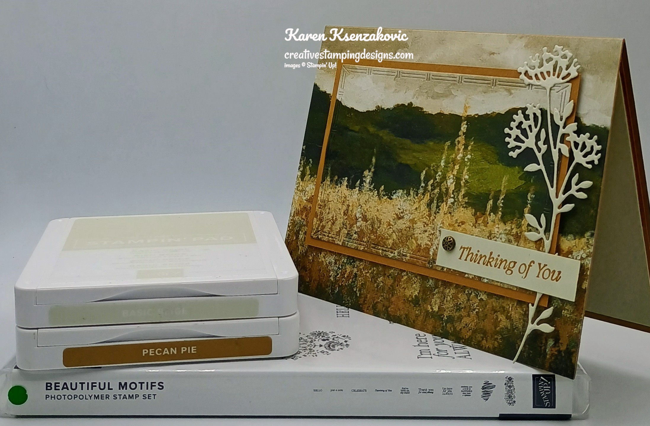 Stampin’ Up! Beautiful Motifs Framed | Creative Stamping Designs