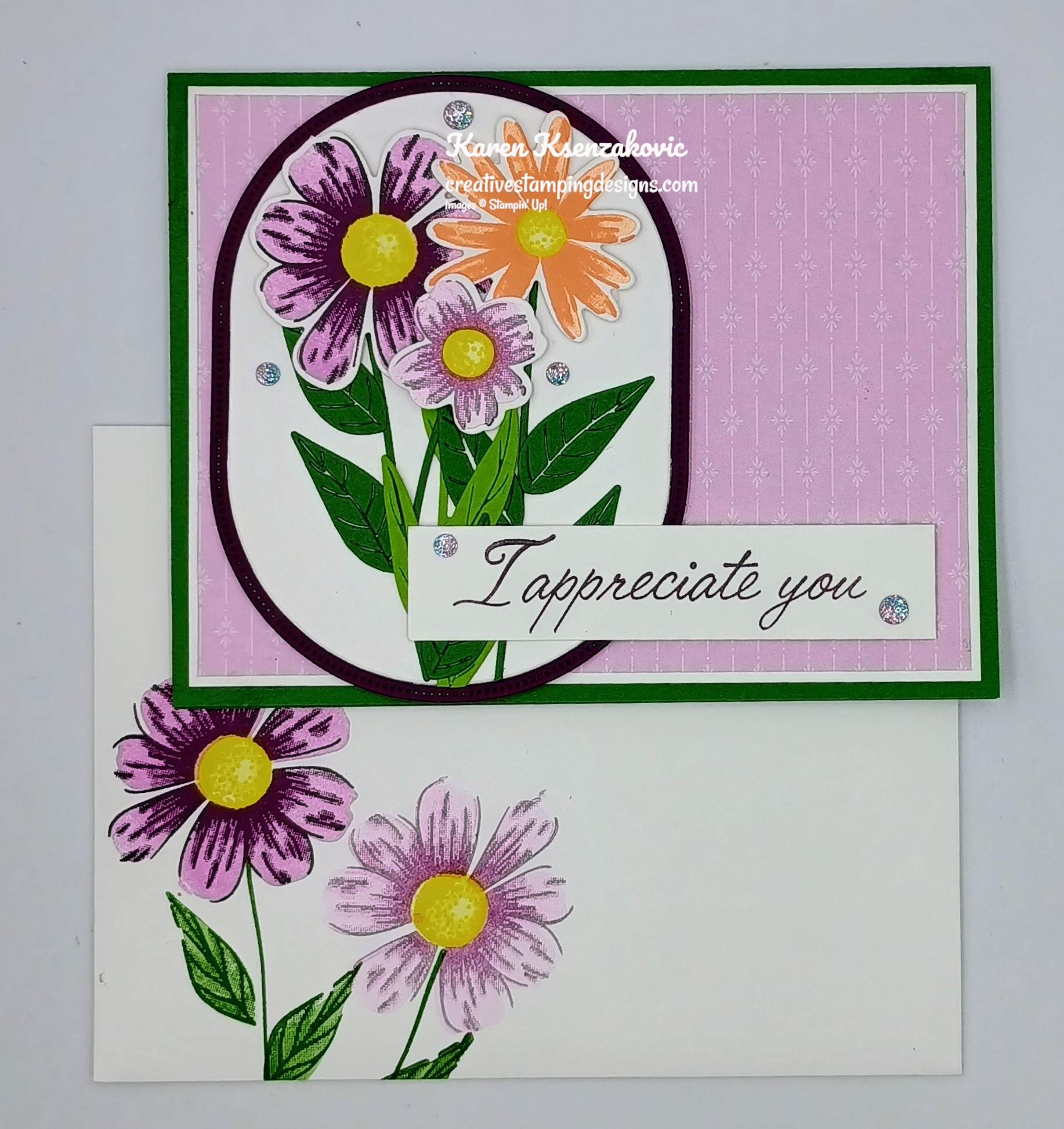Stampin’ Up! Impressions Abloom | Creative Stamping Designs