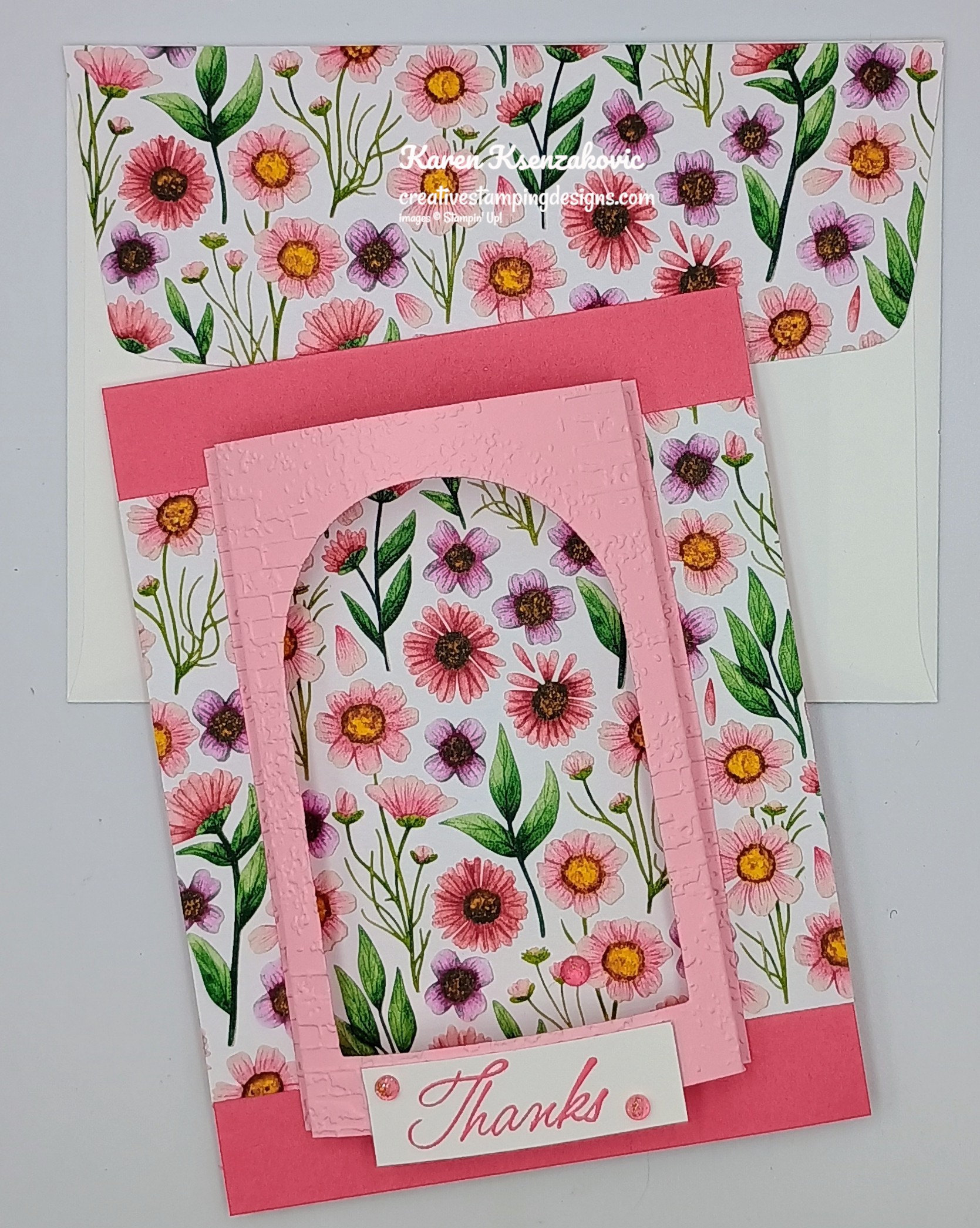 Stampin’ Up! Impressions Abloom | Creative Stamping Designs