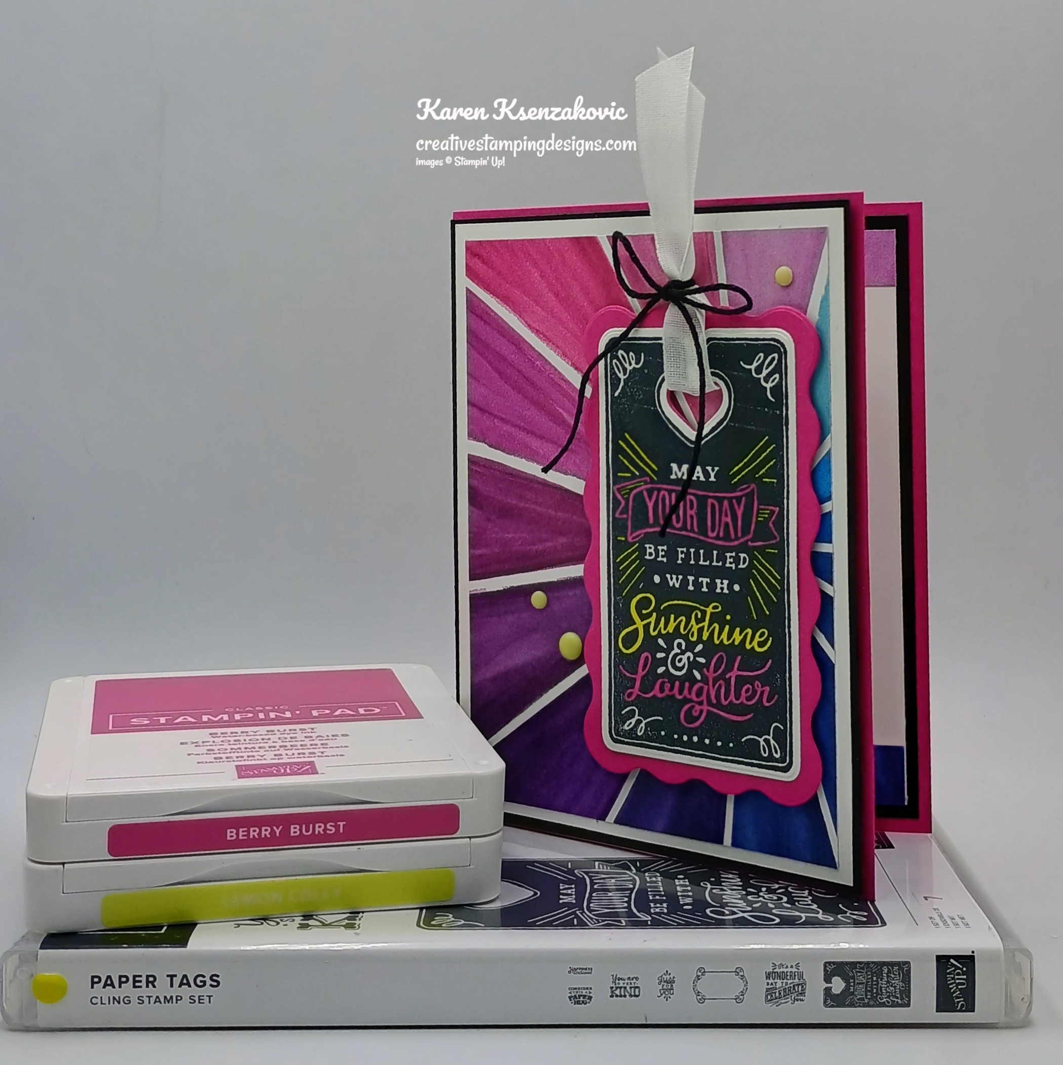 Stampin’ Up! Paper Tags | Creative Stamping Designs