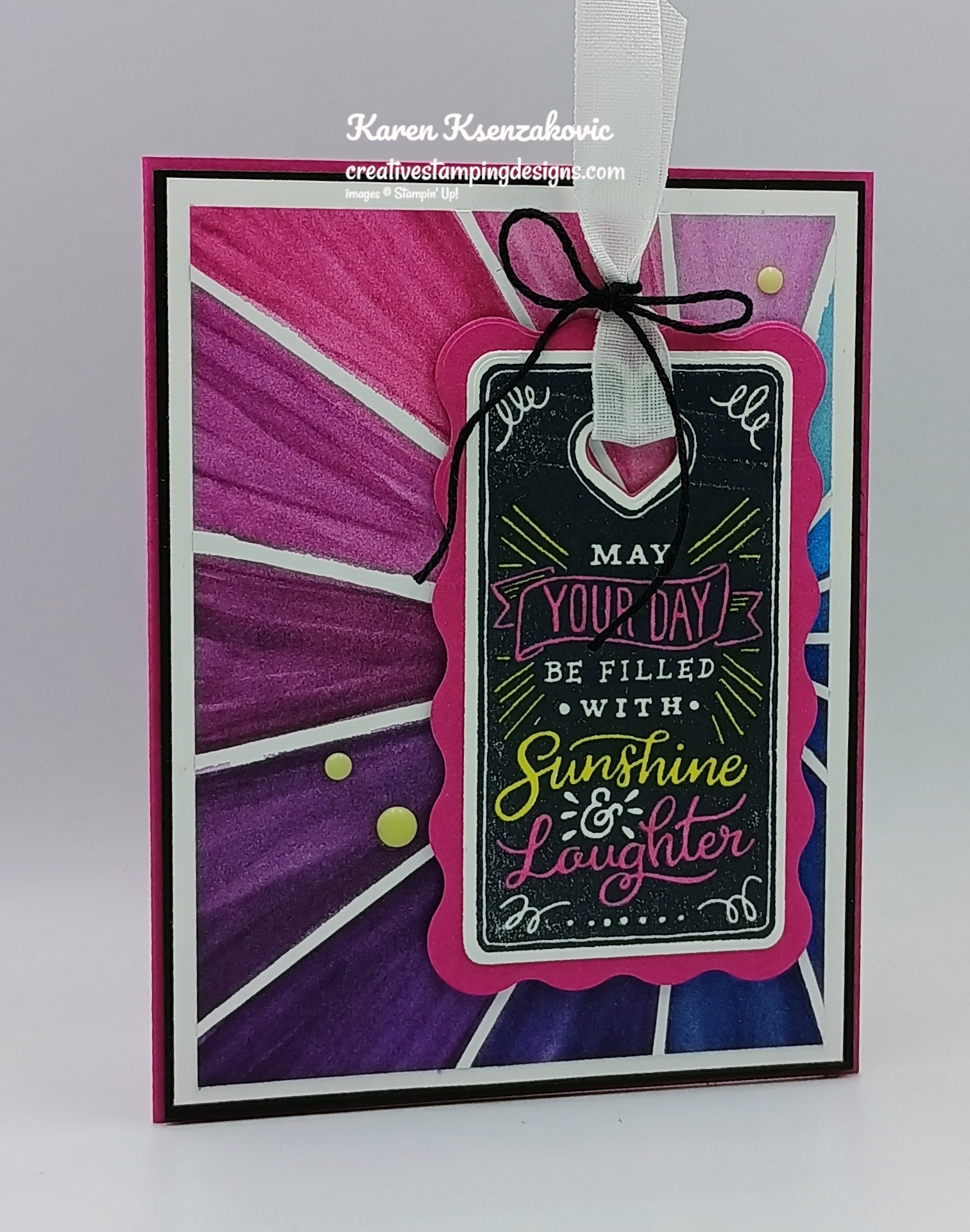 Stampin’ Up! Paper Tags | Creative Stamping Designs