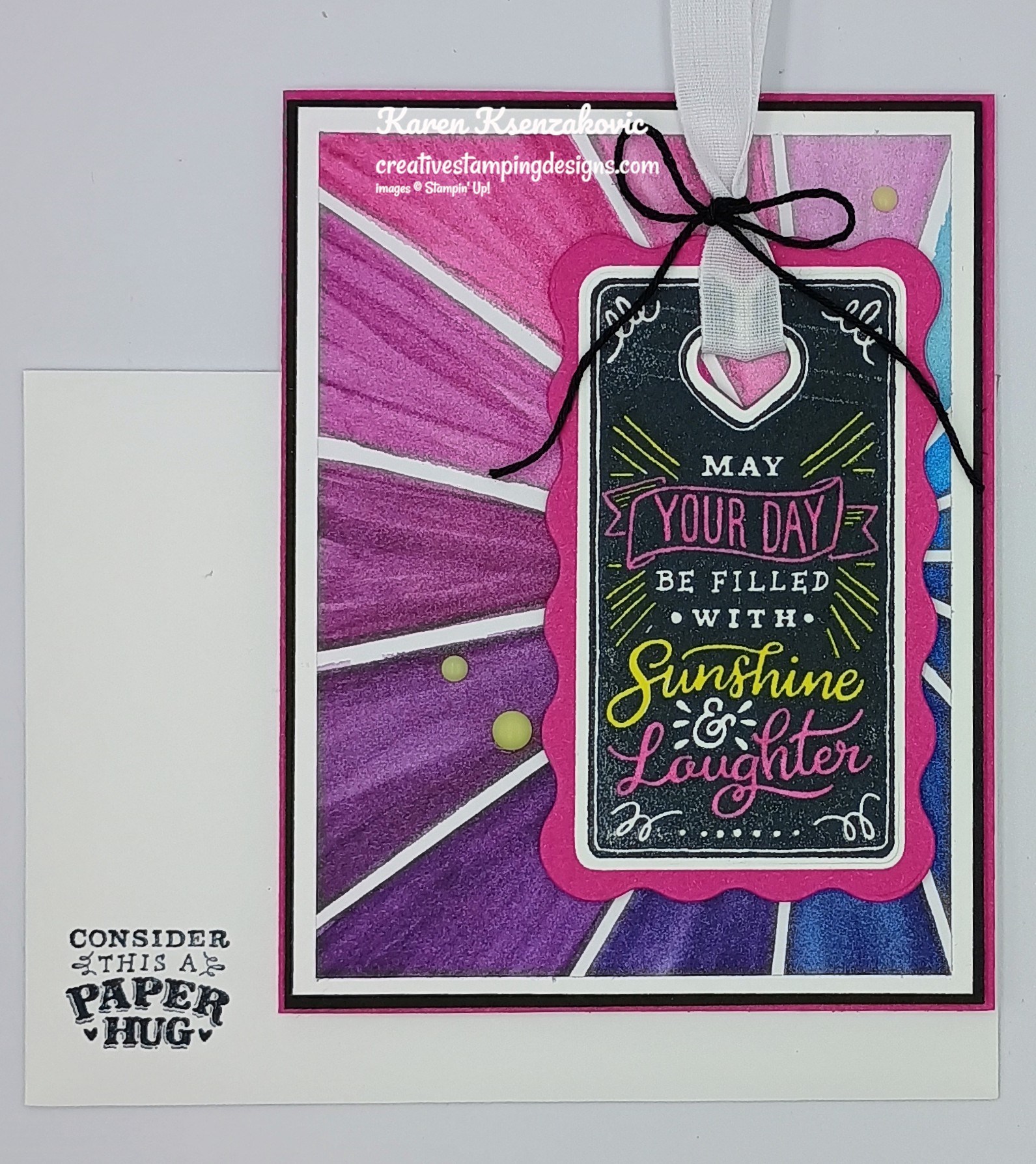 Stampin’ Up! Paper Tags | Creative Stamping Designs