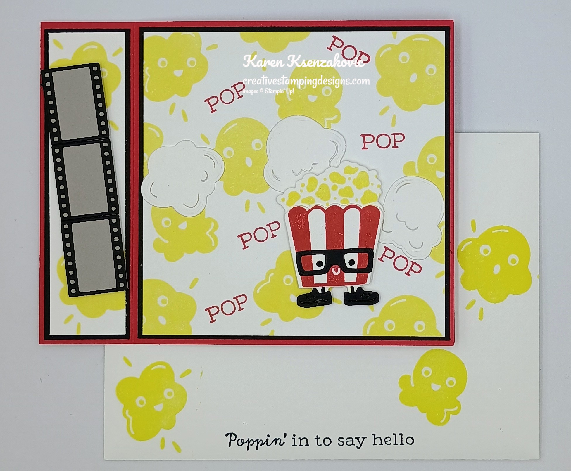 Stampin’ Up! Poppin’ By for Fun Fold Friday | Creative Stamping Designs
