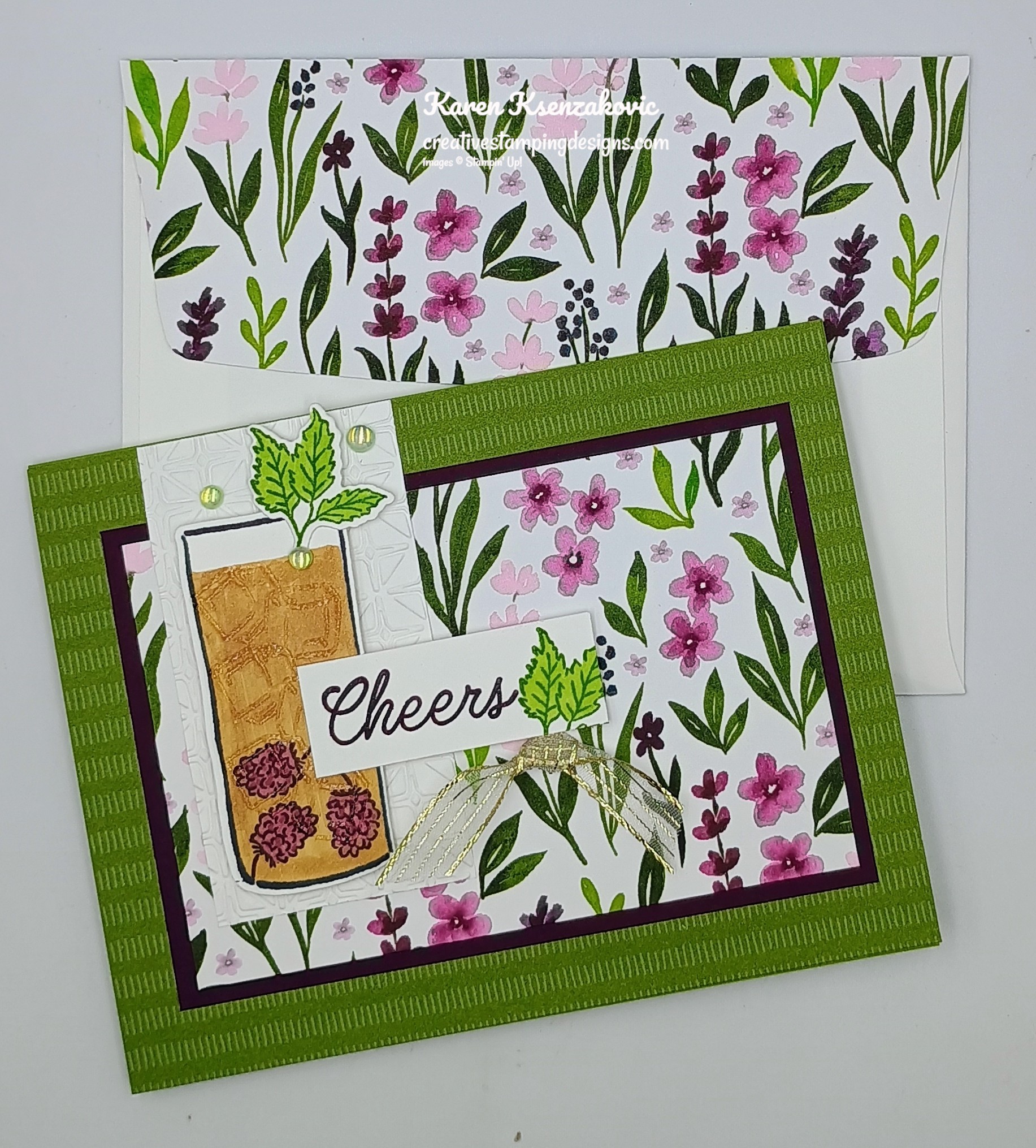 Stampin’ Up! Cheers & Sips Celebration | Creative Stamping Designs