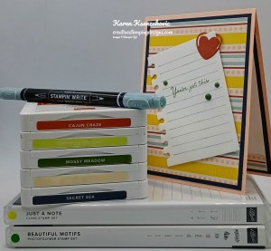 Stampin’ Up! Just A Note for The Happy Inkin’ Thursday Blog Hop ...