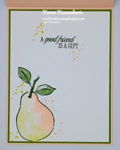 Stampin’ Up! Perfectly Pears for The Happy Inkin’ Thursday Blog Hop ...