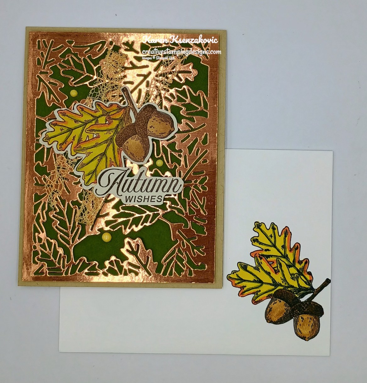 Stampin’ Up! Amber Autumn for Amy’s Inkin’ Krew Team Blog Hop ...