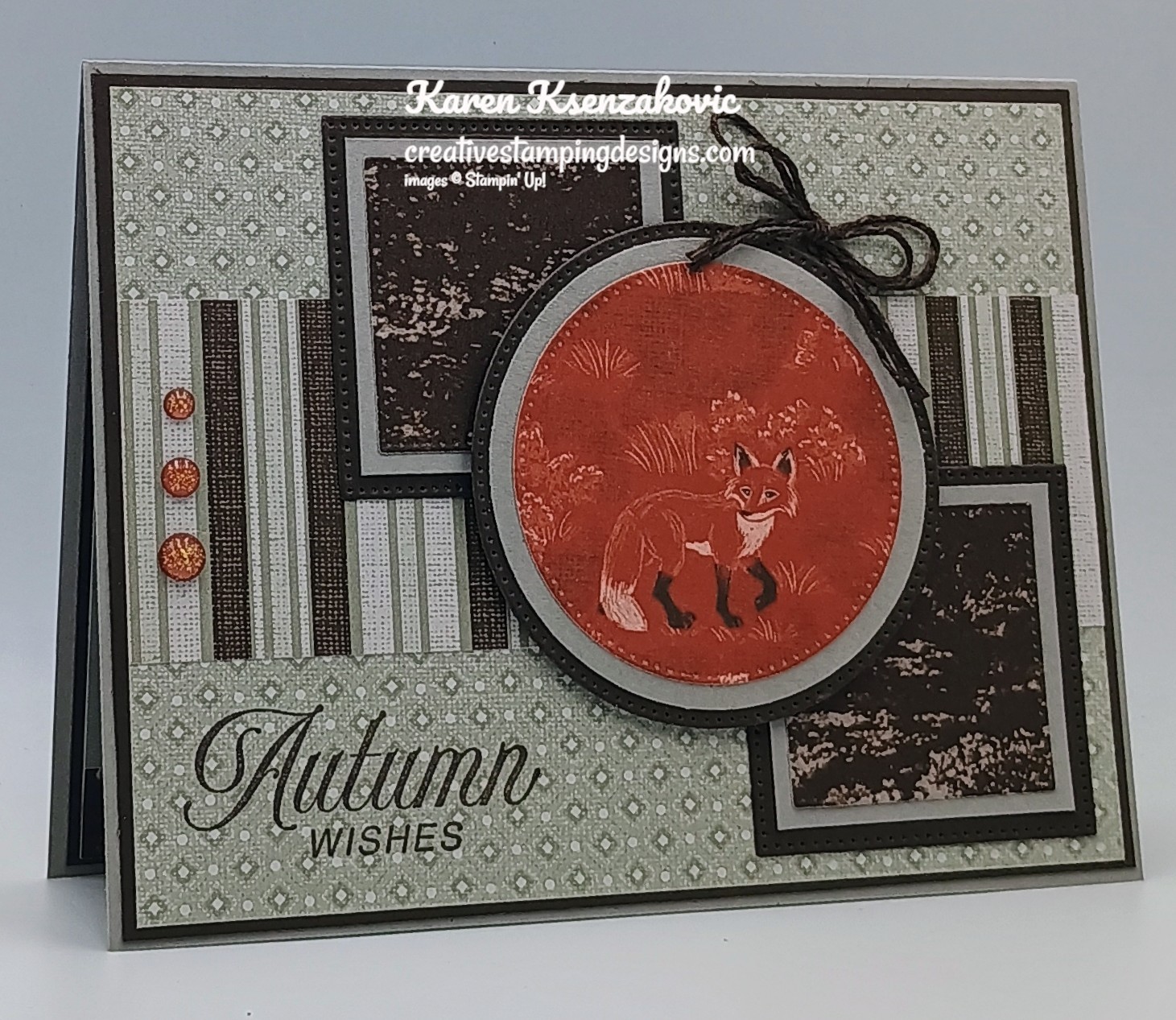 Stampin’ Up! Amber Autumn | Creative Stamping Designs