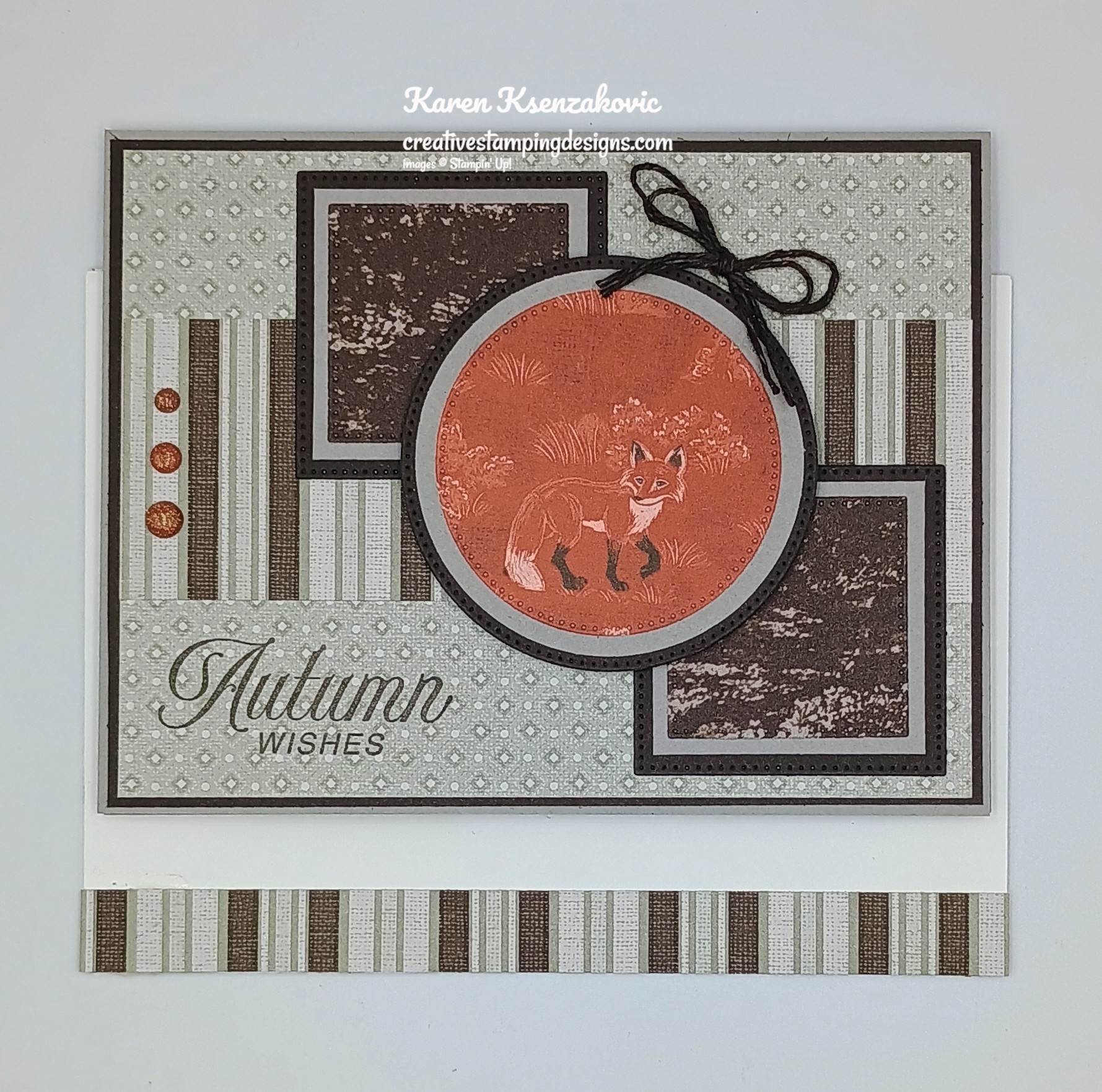 Stampin’ Up! Amber Autumn | Creative Stamping Designs