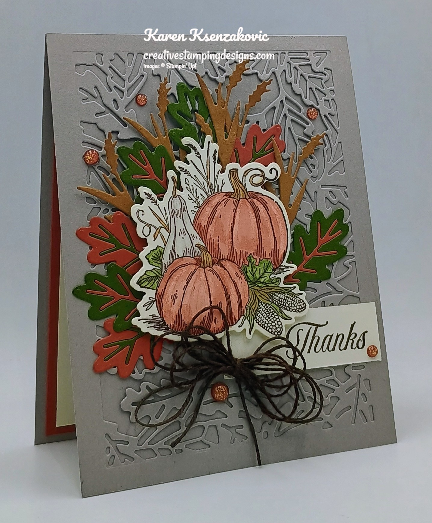 Stampin’ Up! Amber Autumn for The Happy Inkin’ Thursday Blog Hop ...