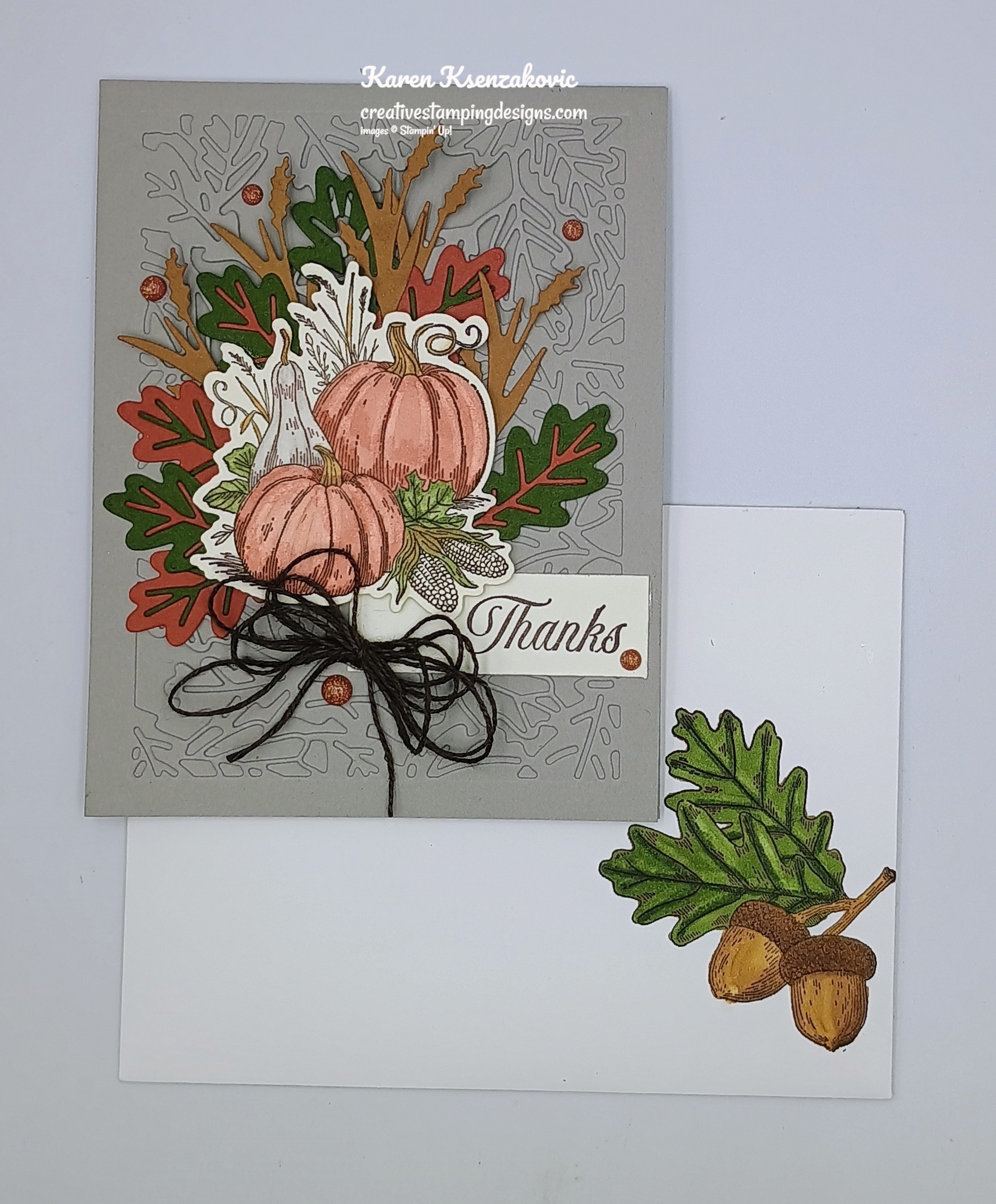 Stampin’ Up! Amber Autumn for The Happy Inkin’ Thursday Blog Hop ...