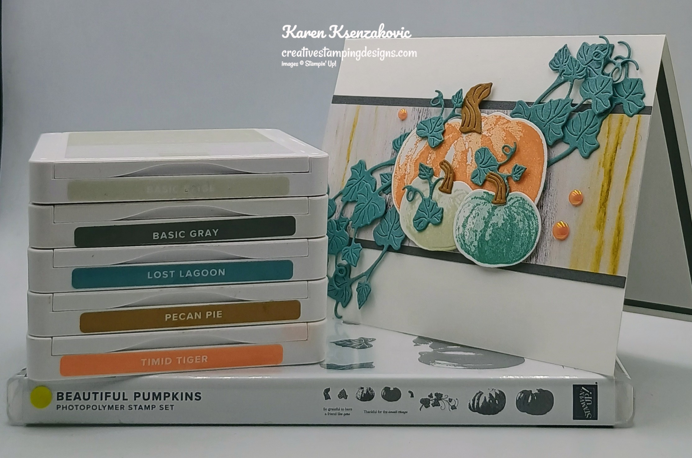 Stampin’ Up! Beautiful Pumpkins for The Happy Inkin’ Thursday Blog Hop ...