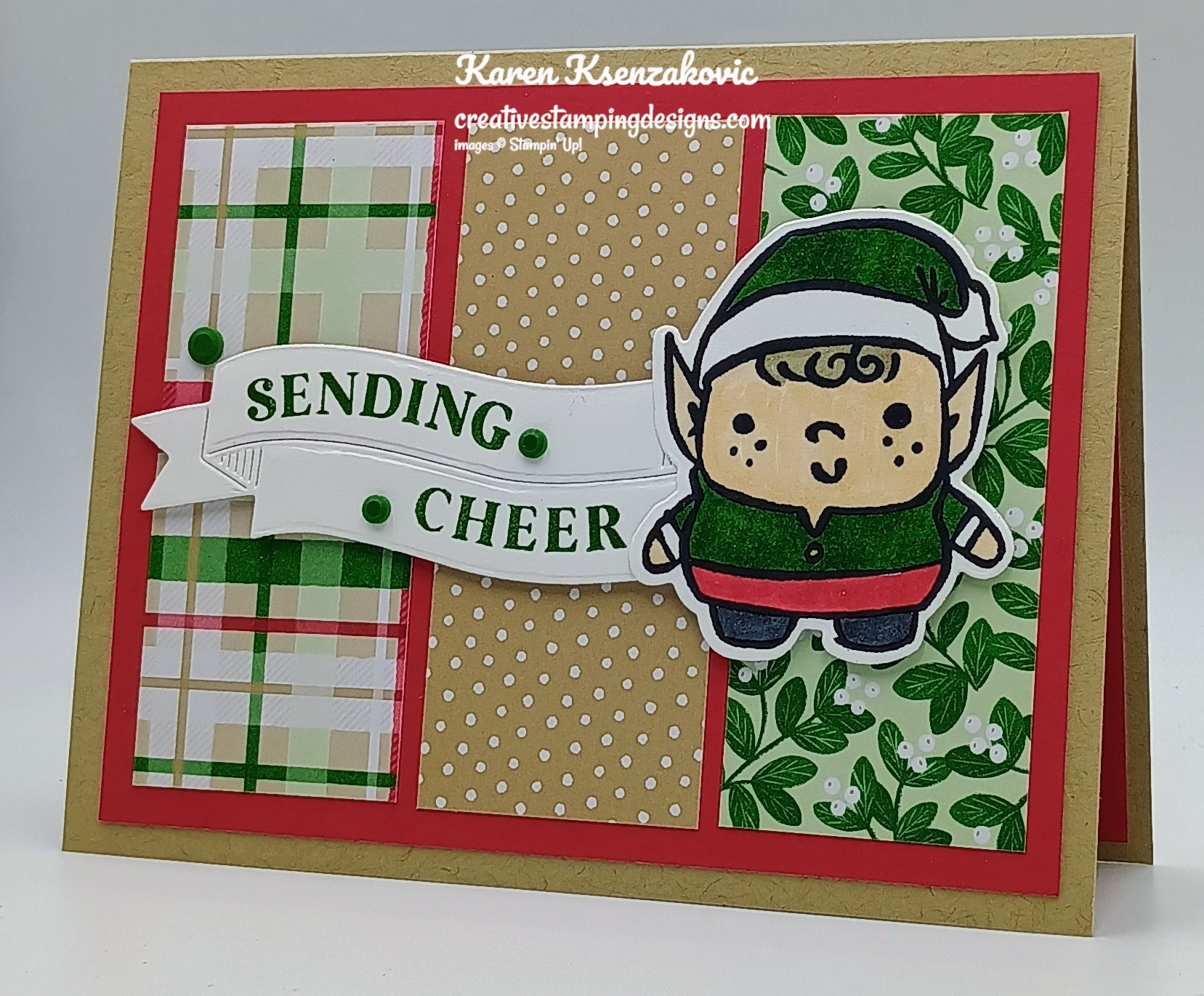 Stampin’ Up! Festive Friends | Creative Stamping Designs
