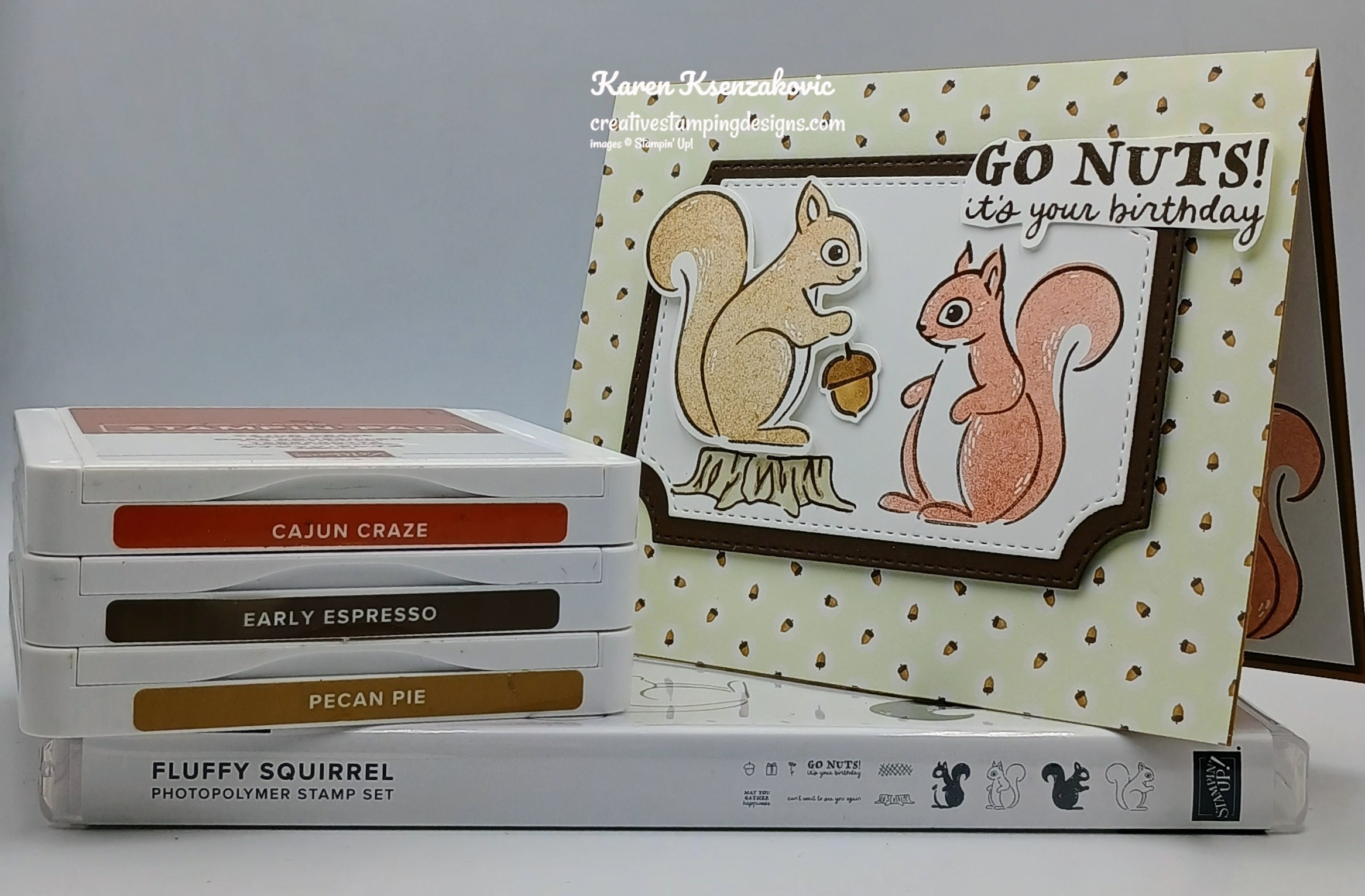 Stampin’ Up! Fluffy Squirrel for The Happy Inkin’ Thursday Blog Hop ...
