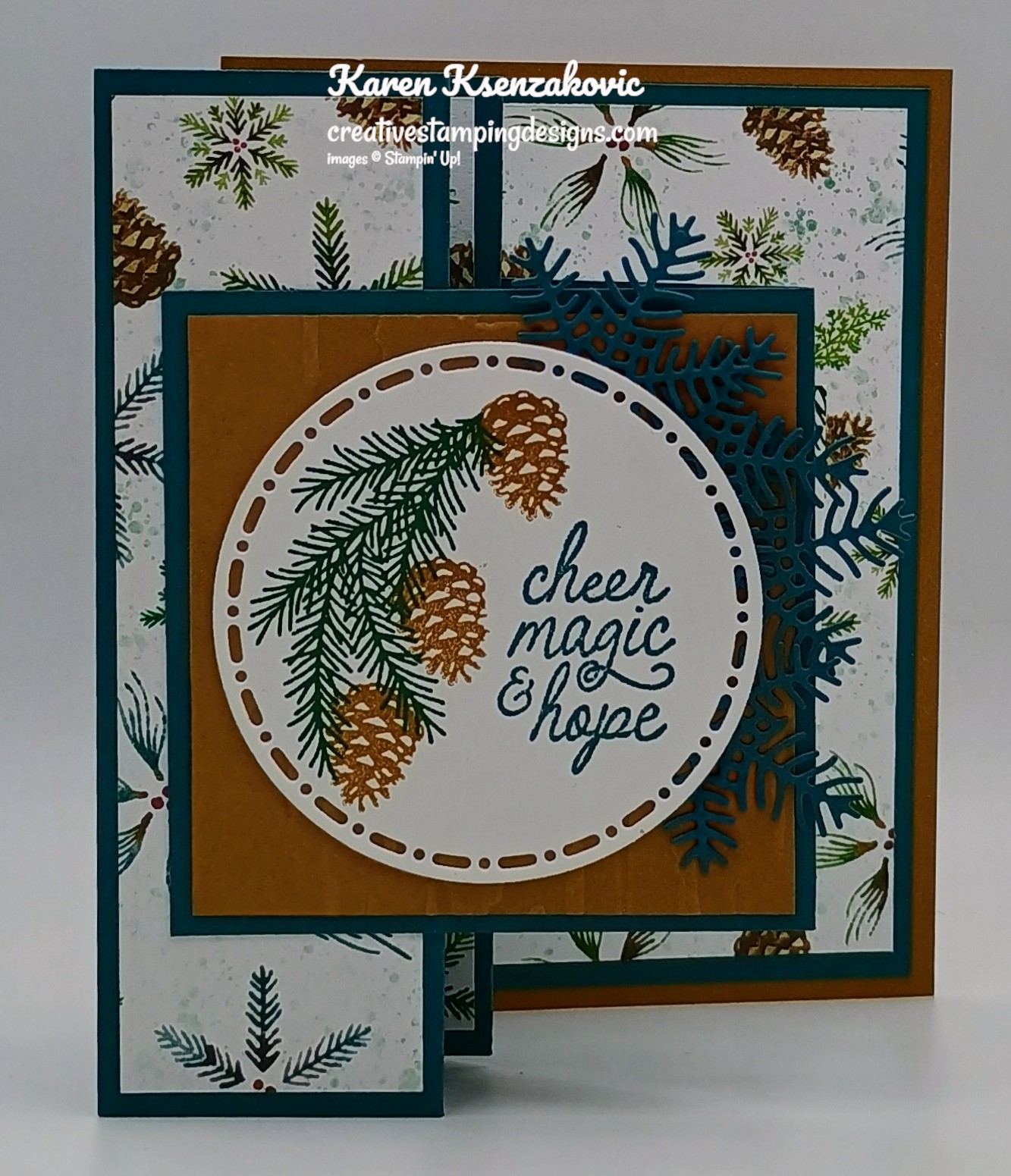 Stampin’ Up! Magic & Hope for Fun Fold Friday | Creative Stamping Designs