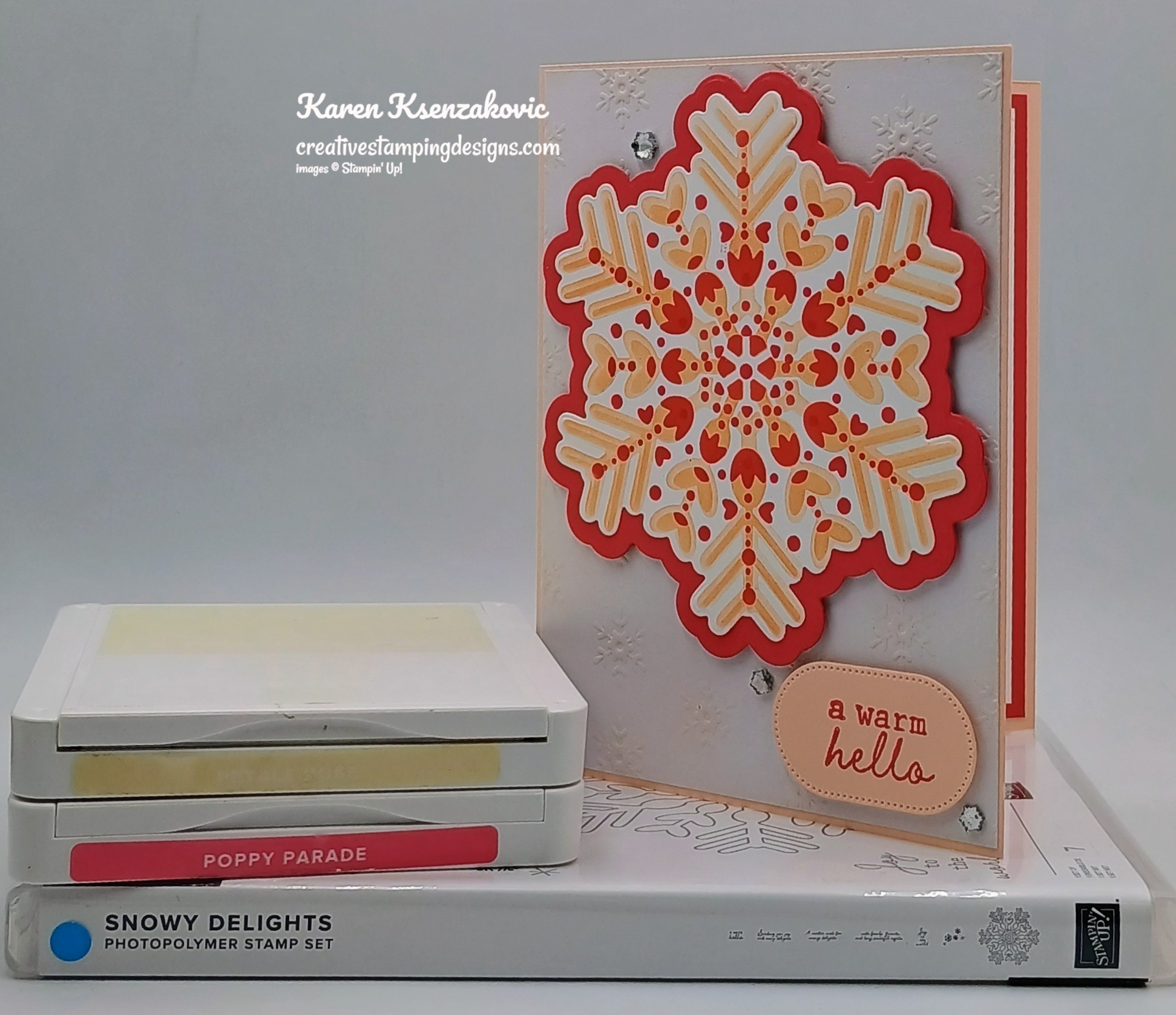 Stampin’ Up! Snowy Delight | Creative Stamping Designs