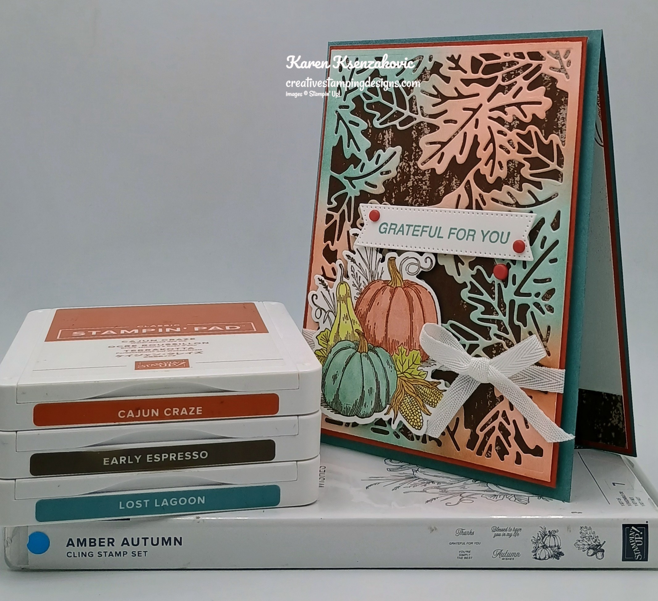 Stampin’ Up! Amber Autumn for The Card Concepts | Creative Stamping Designs