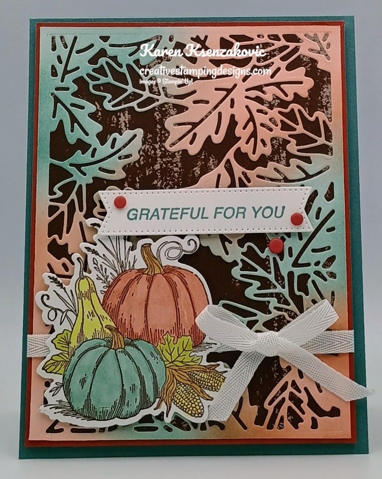 Stampin’ Up! Amber Autumn for The Card Concepts | Creative Stamping Designs