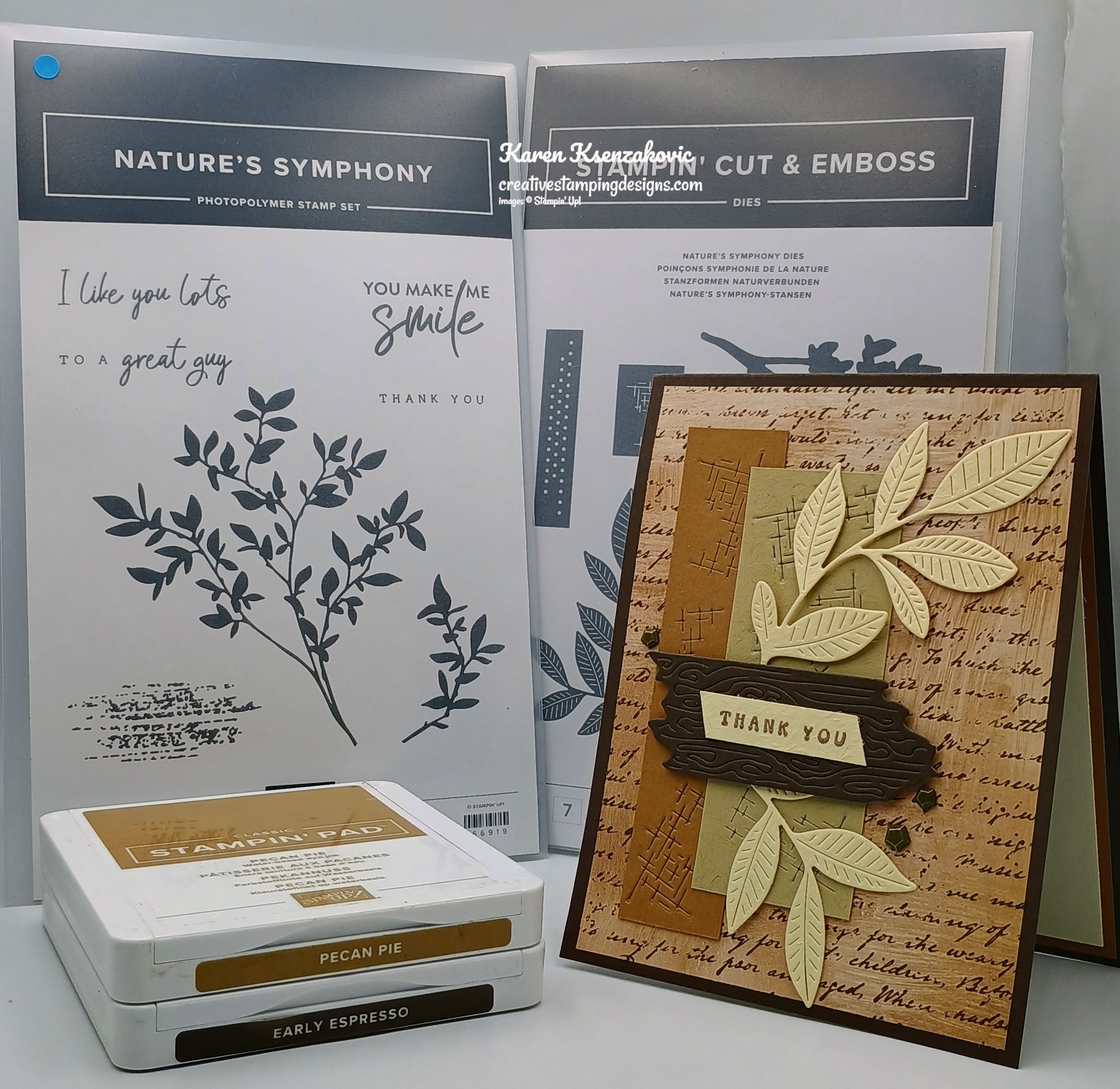 Stampin’ Up! Nature’s Symphony | Creative Stamping Designs
