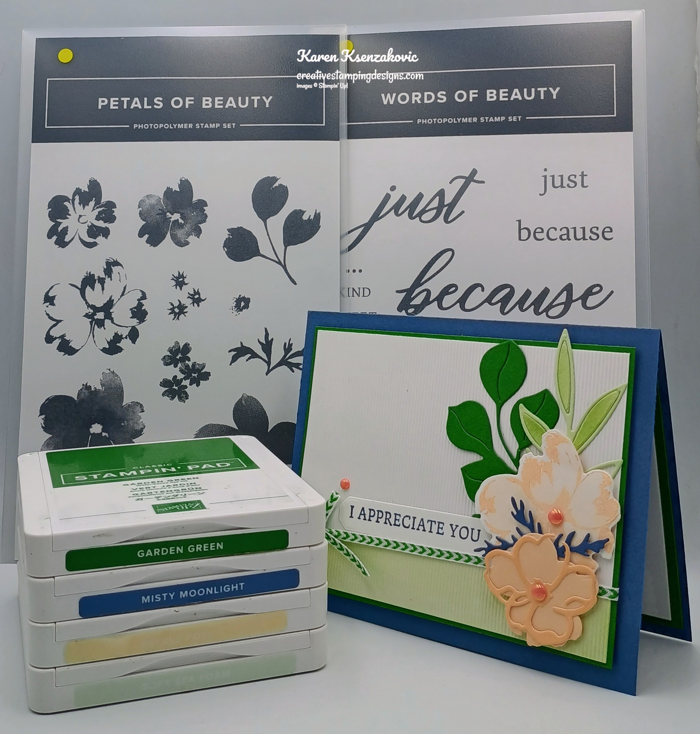 Stampin’ Up! Petals of Beauty | Creative Stamping Designs