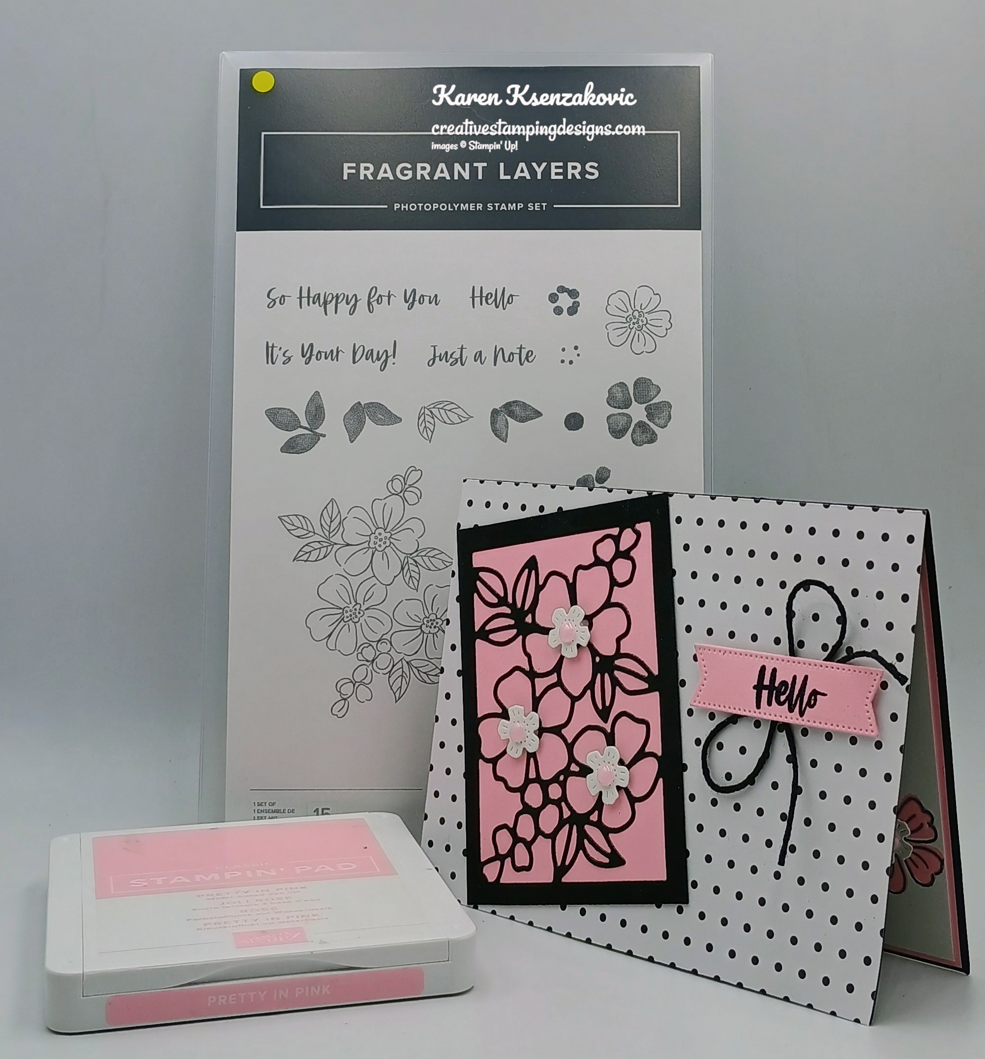 Stampin’ Up! Fragrant Layers for The Happy Inkin’ Thursday Blog op ...