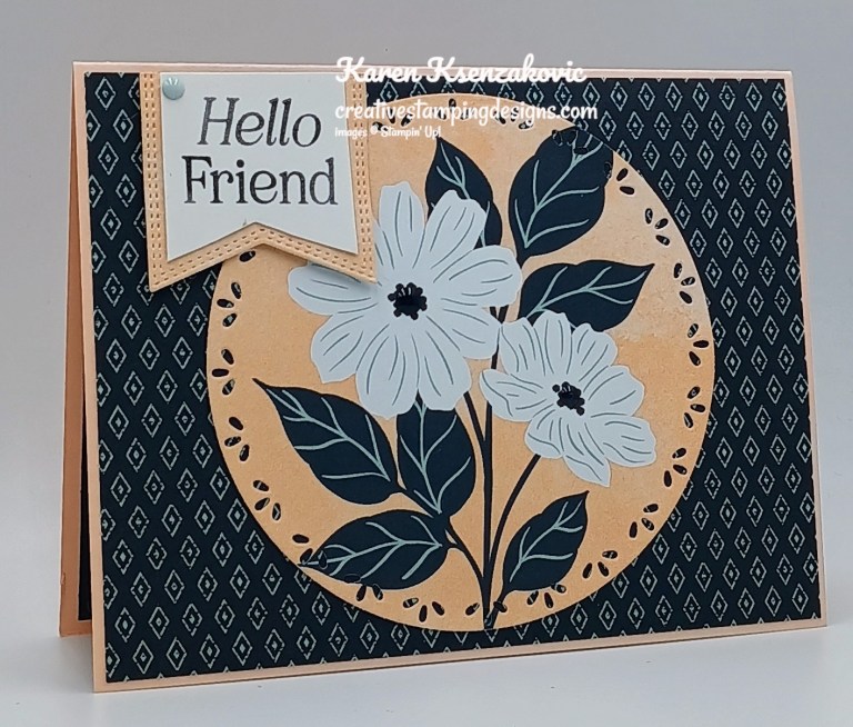 Stampin’ Up! Lovely Arrangements CAS | Creative Stamping Designs