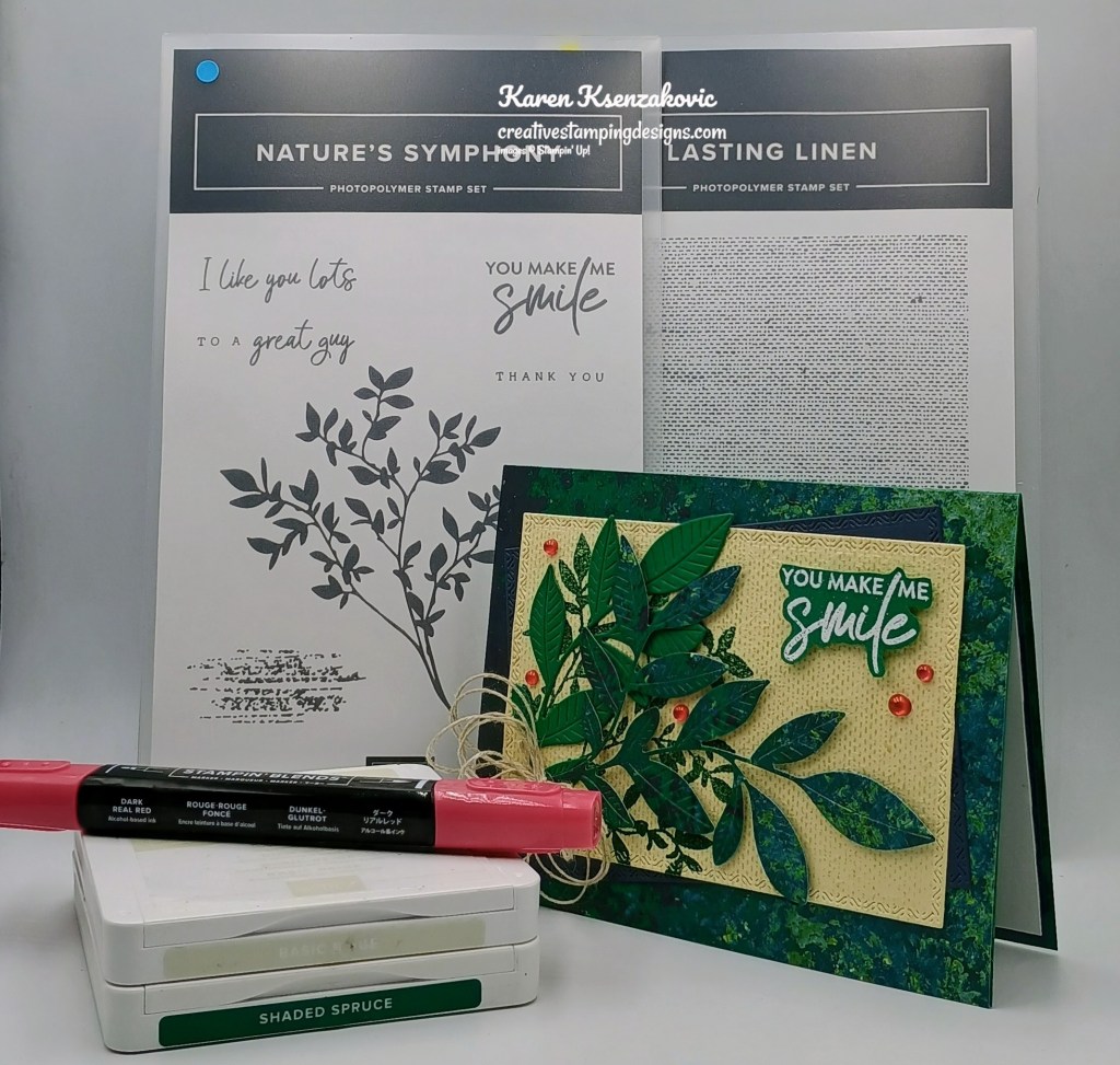 Stampin’ Up! Nature’s Symphony for The Happy Inkin’ Thursday Blog Hop ...