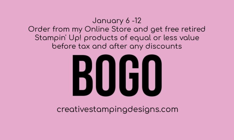 Last Day for Double Creative Stamping Designs Rewards and Bogo Sale ...