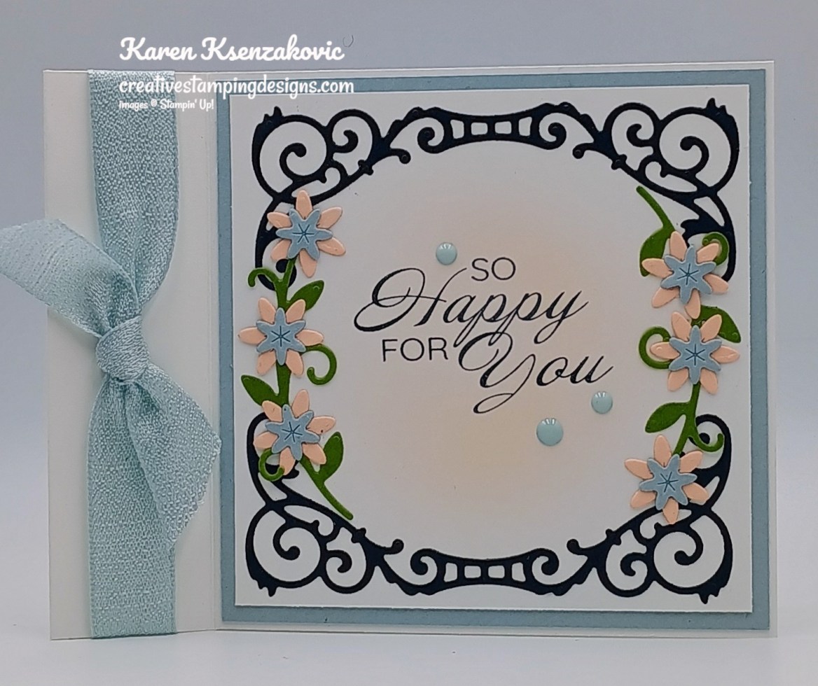 Stampin’ Up! Delicate Framing for Fun Fold Friday | Creative Stamping ...
