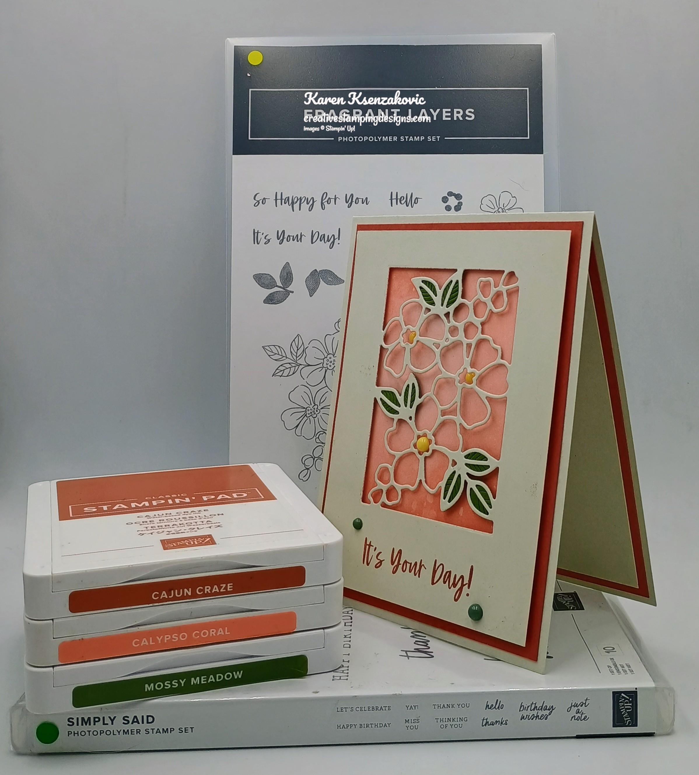 Stampin’ Up! Fragrant Layers Birthday | Creative Stamping Designs
